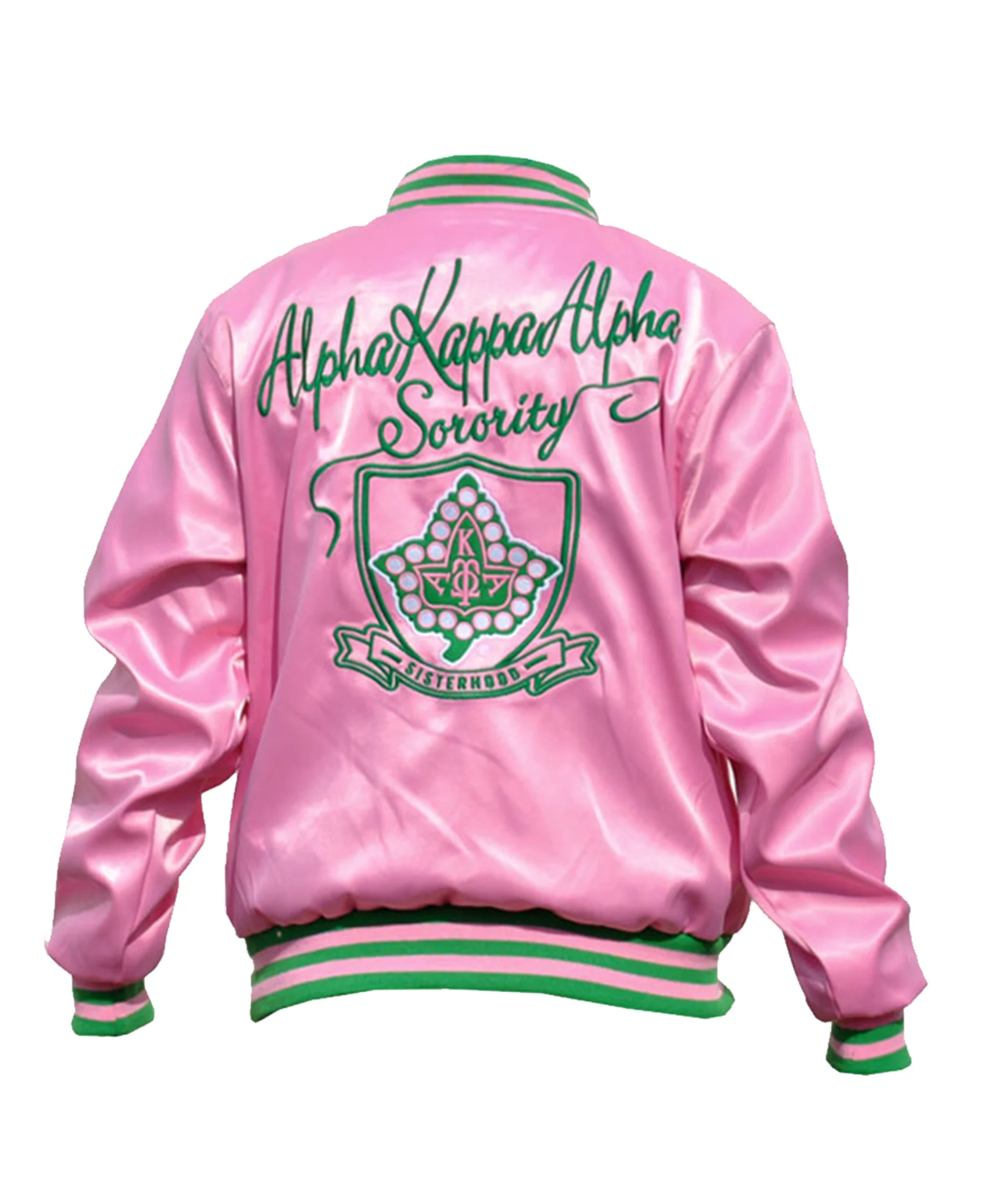 AKA SATIN JACKET — BLUE APPLE DESIGNS