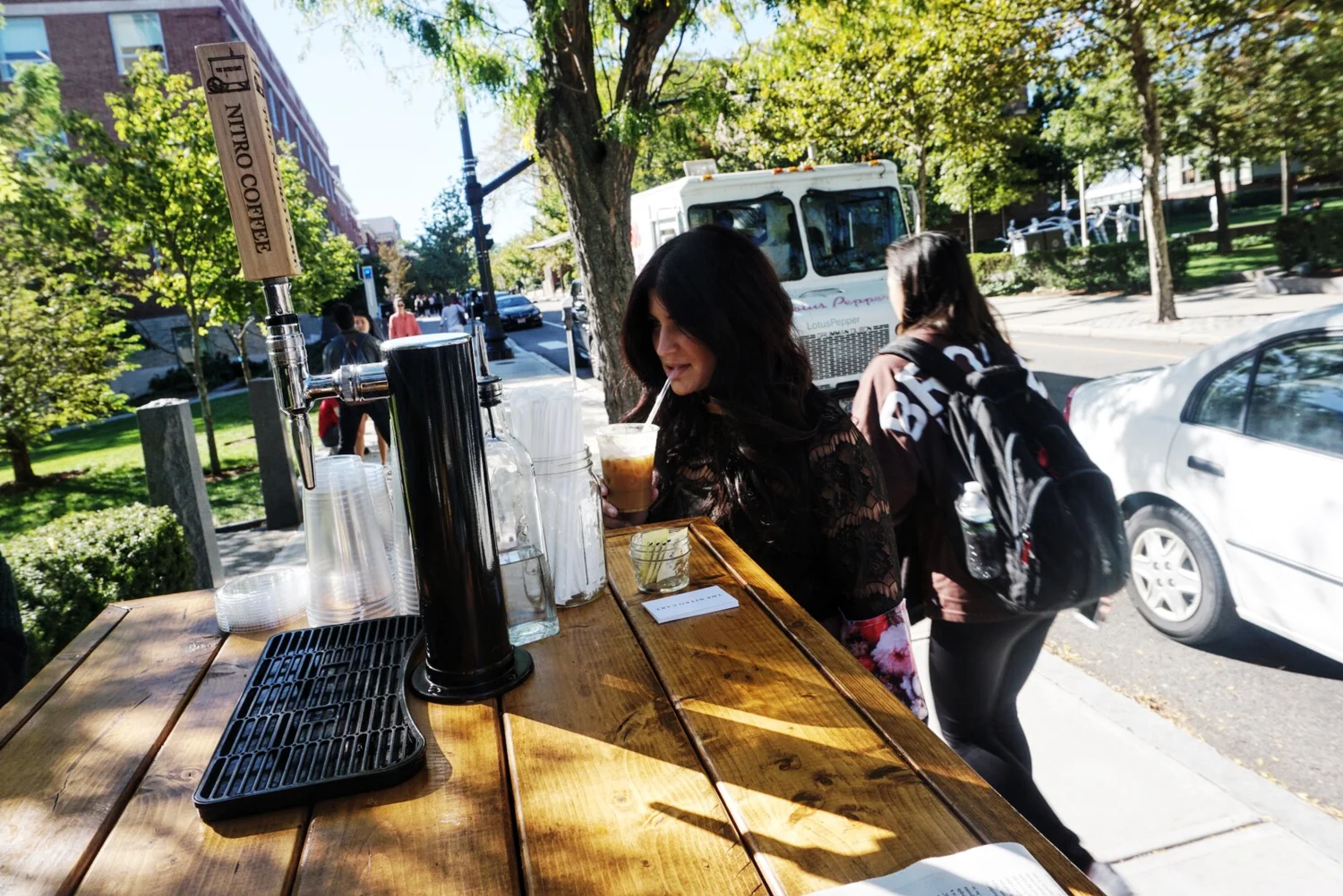 Coffee stop at The Nitro Cart — Gin & Topics