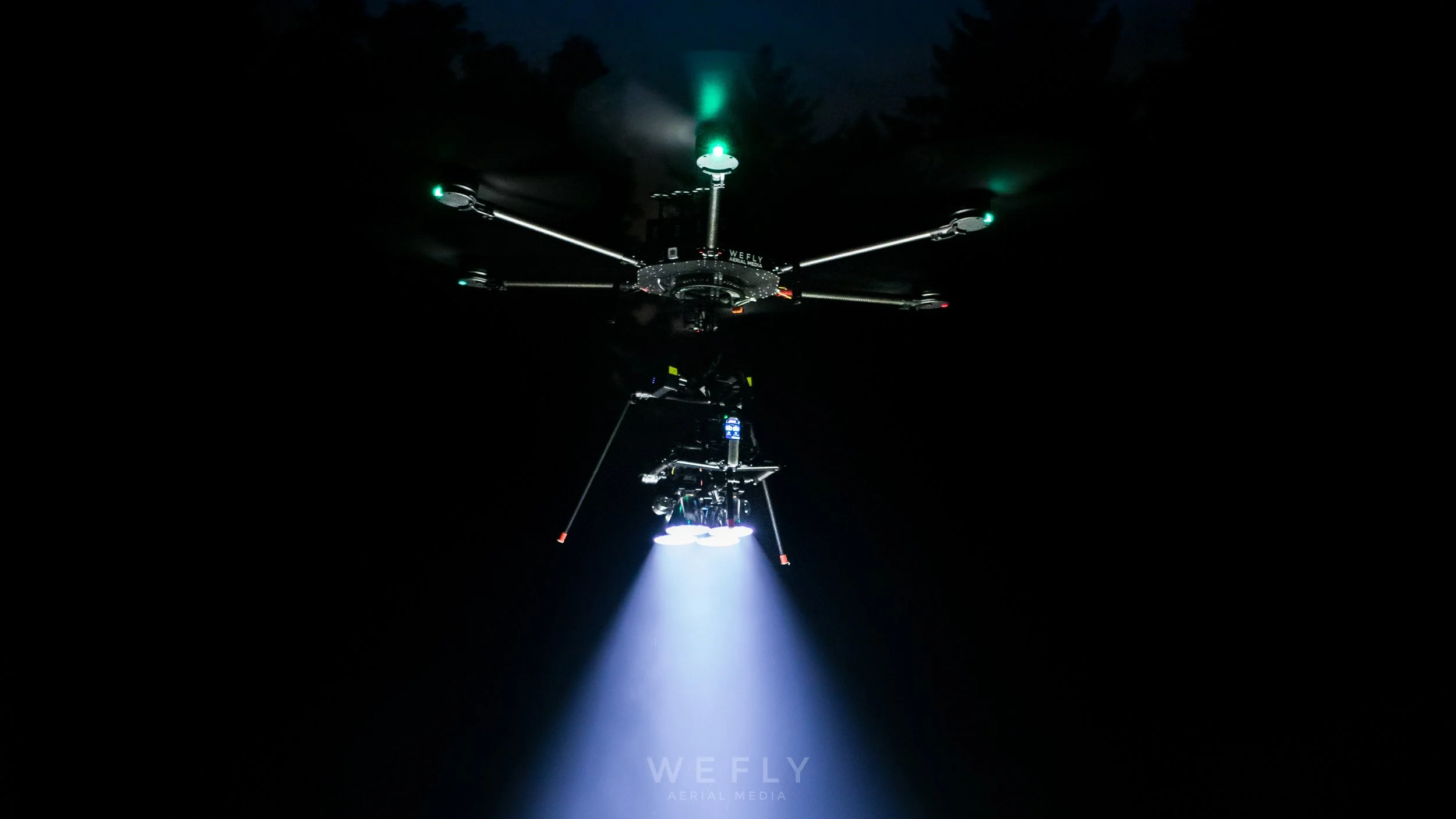 Aerial Lighting - We Fly Aerial Media