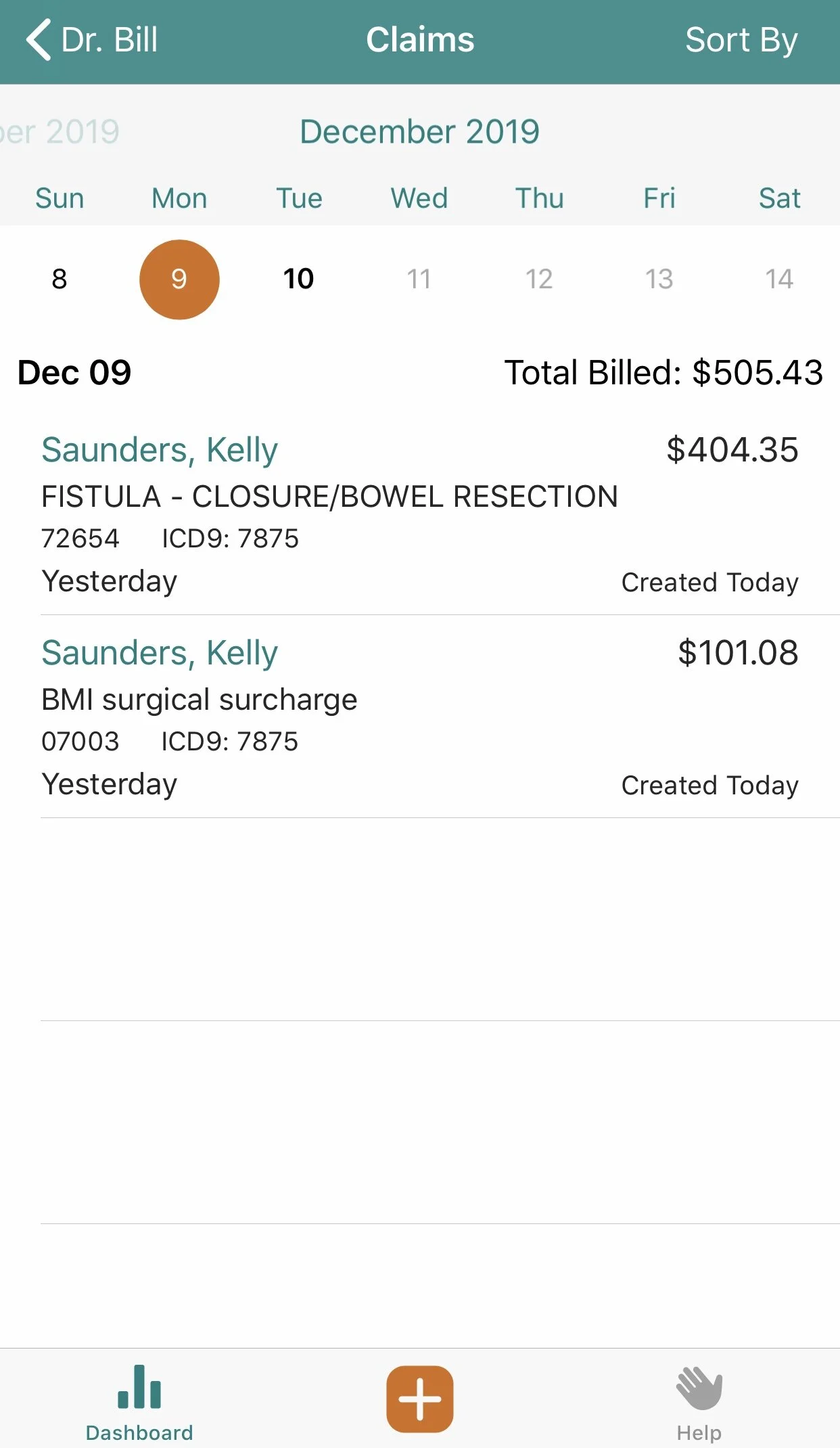 MSP Fee Guide Revision/Update(Broadcast Messages,Nov 2019) - Dr.Bill