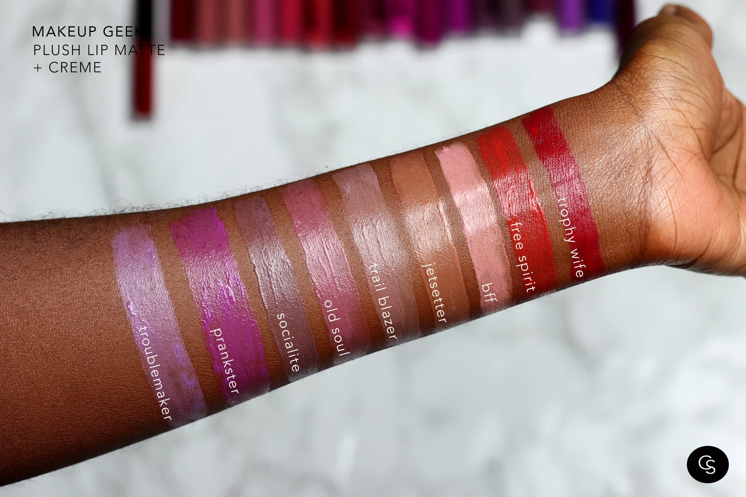 PLUSH LIPS - NEW LIQUID LIPSTICKS FROM MAKEUP GEEK — Cocoa Swatches