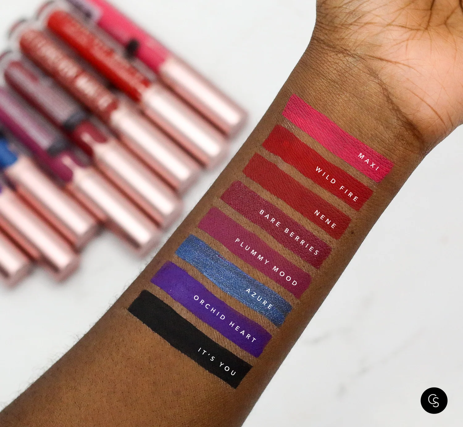 Ruby Kisses Forever Matte Liquid Lipstick — Cocoa Swatches
