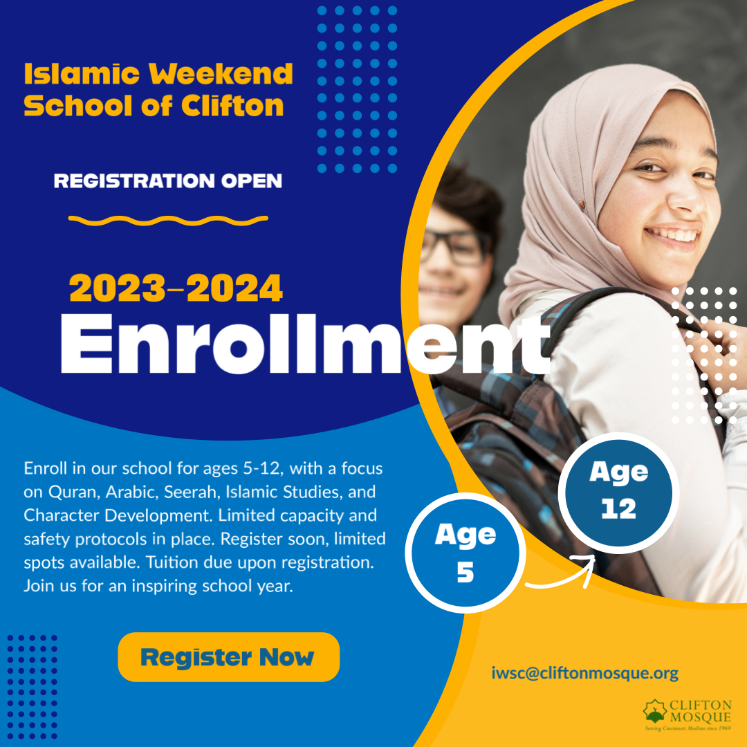Weekend School — Clifton Mosque