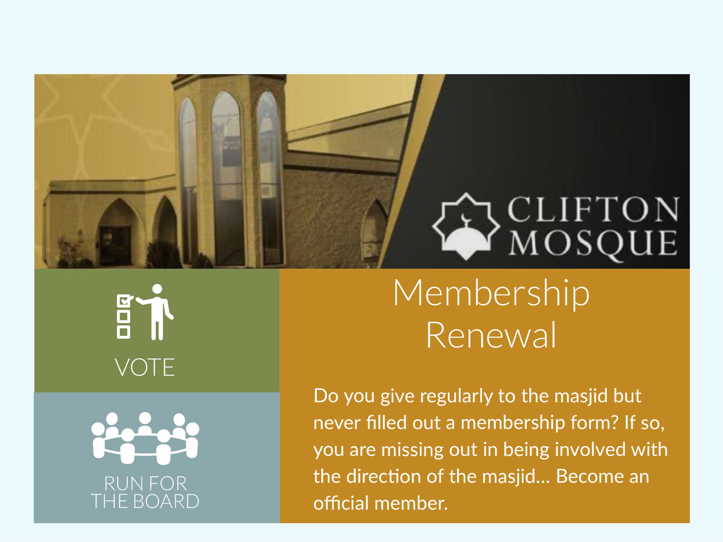 Join — Clifton Mosque