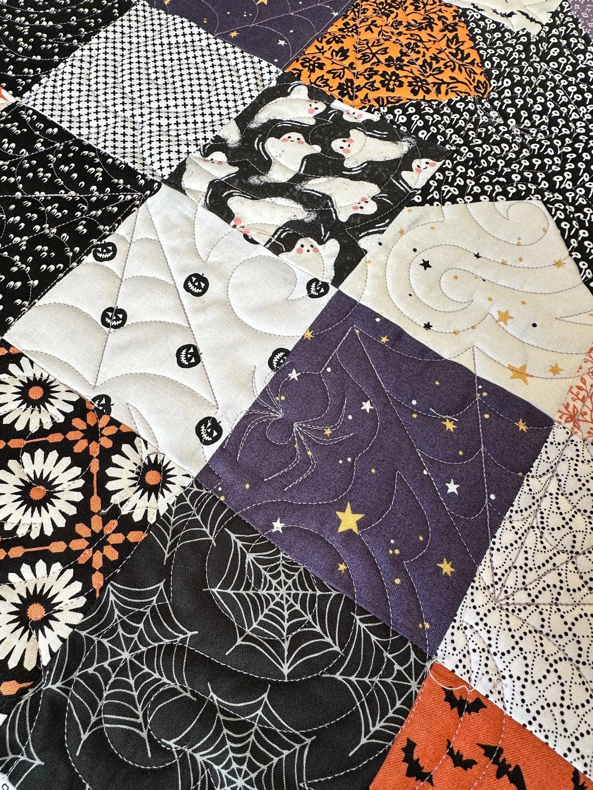 Spiderweb Labyrinth Longarm Quilting Digital Design for Edge to Edge ...