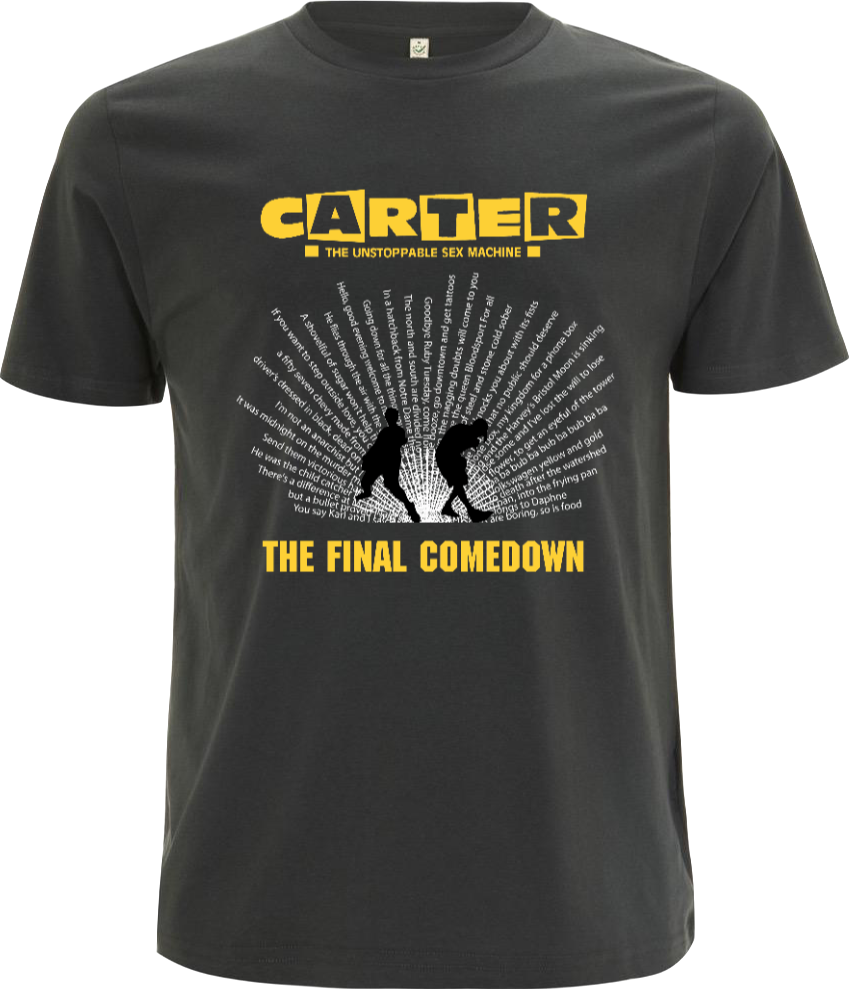 Carter The Unstoppable Sex Machine Merchandise — Carter The Unstoppable ...