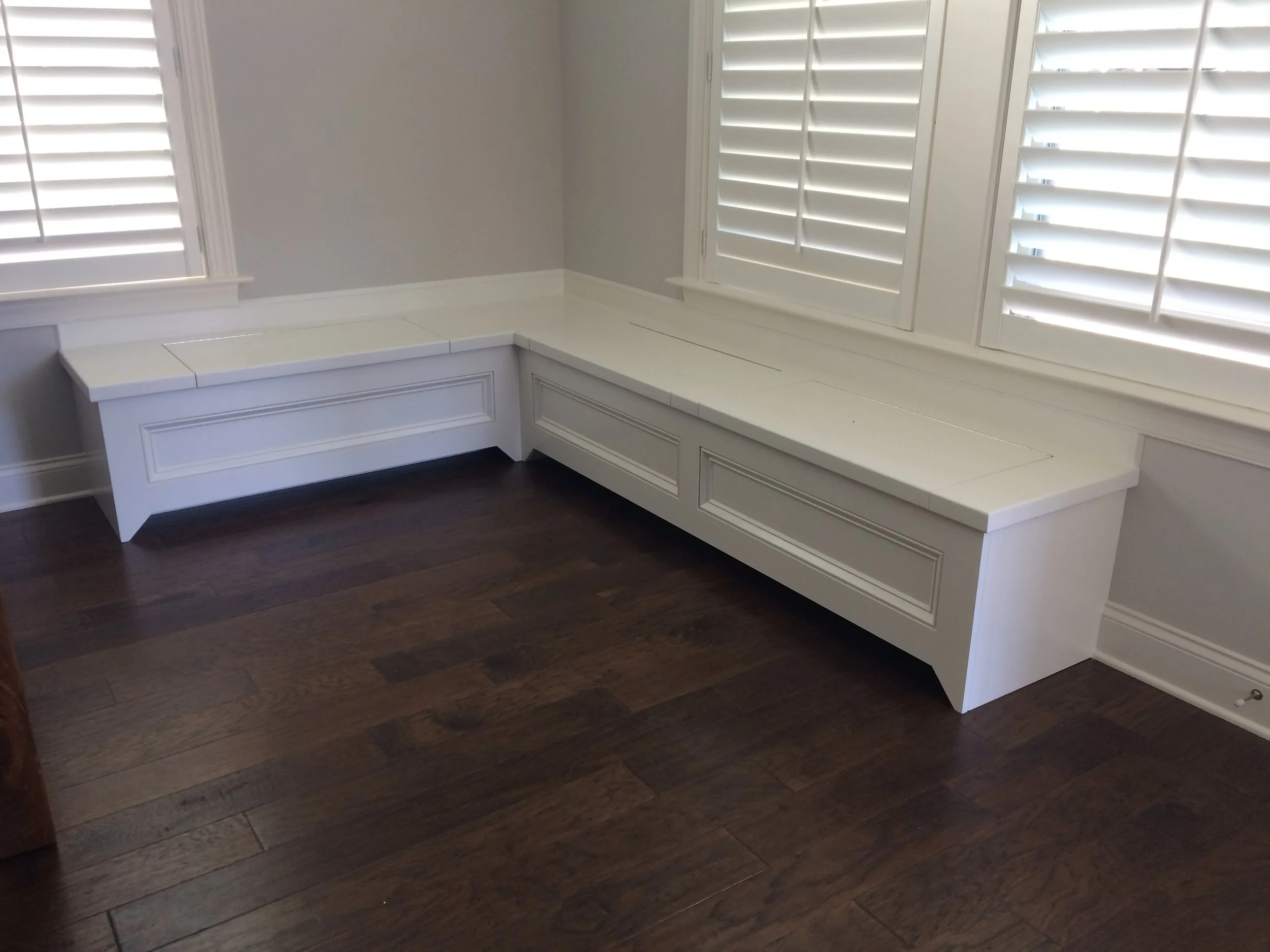 Window Seats & Banquettes — Woodmaster Custom Cabinets - Custom ...