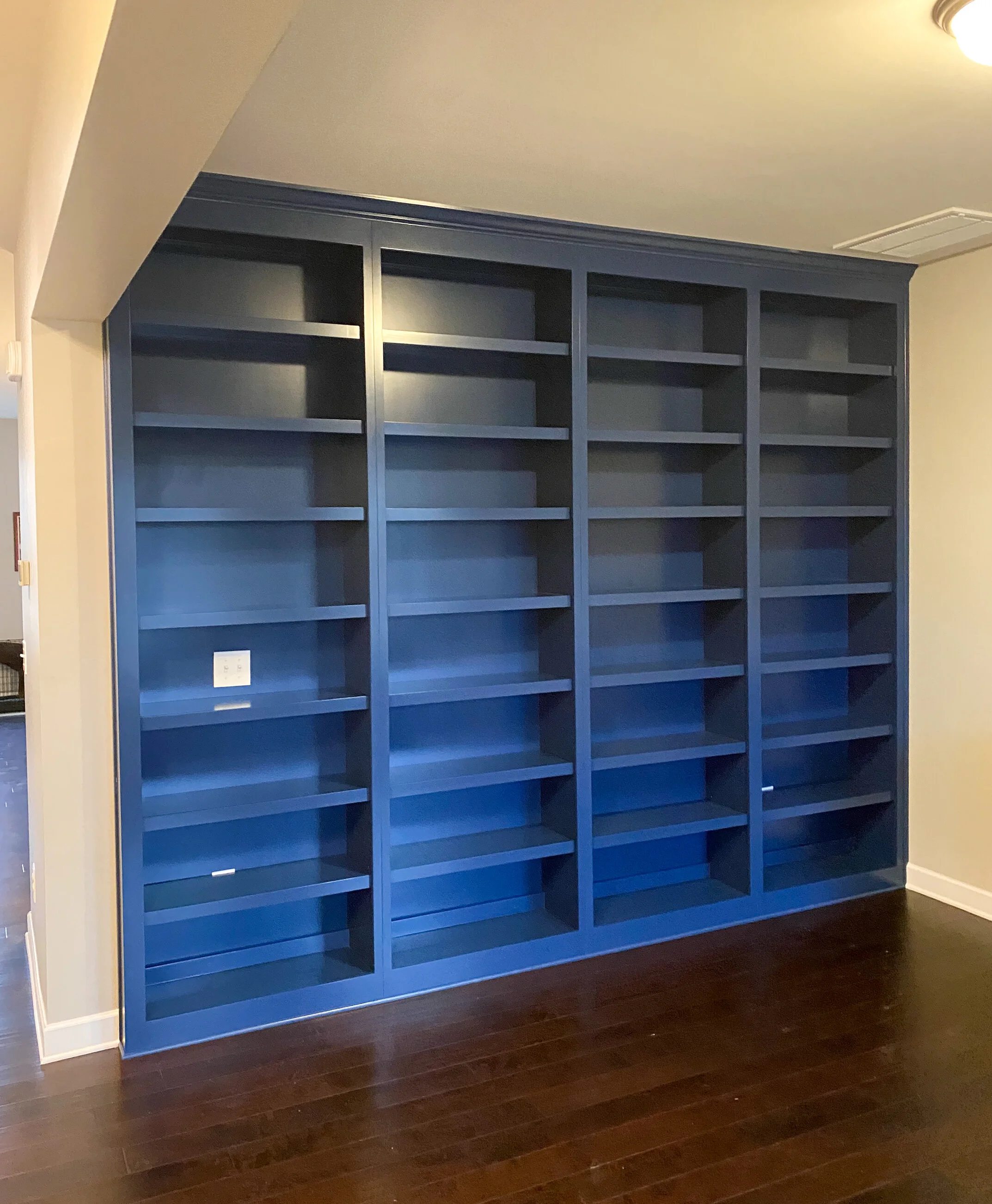 Custom Built-In Bookcases — Woodmaster Custom Cabinets