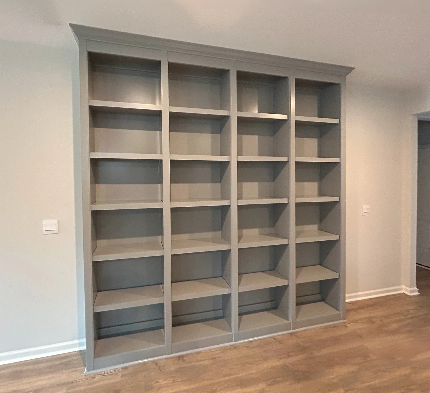 Custom Built-In Bookcases — Woodmaster Custom Cabinets
