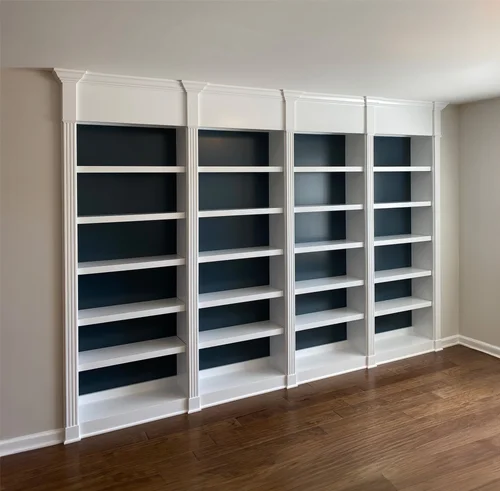 Custom Built-In Bookcases — Woodmaster Custom Cabinets