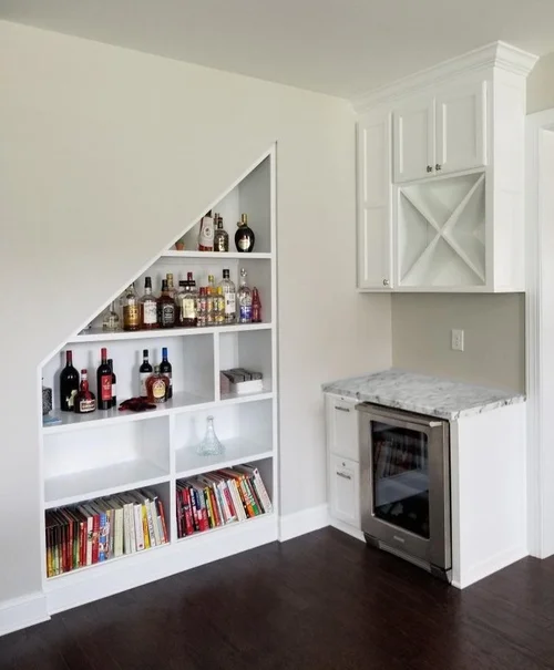 Custom Built-In Bar — Woodmaster Custom Cabinets