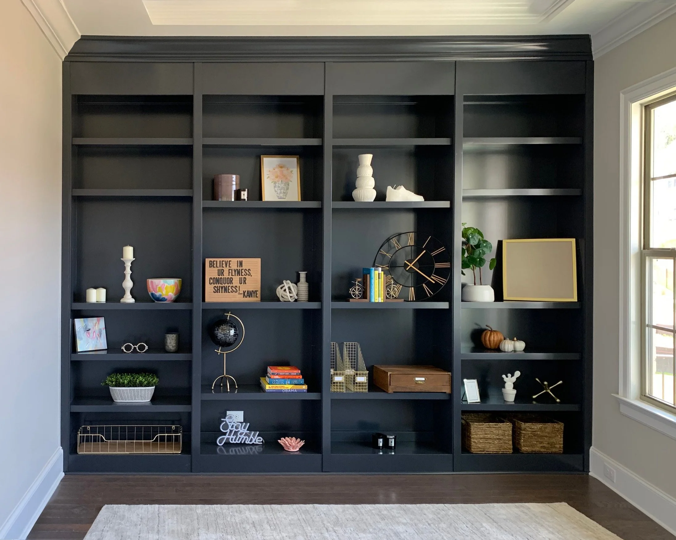 Custom Built-In Bookcases — Woodmaster Custom Cabinets