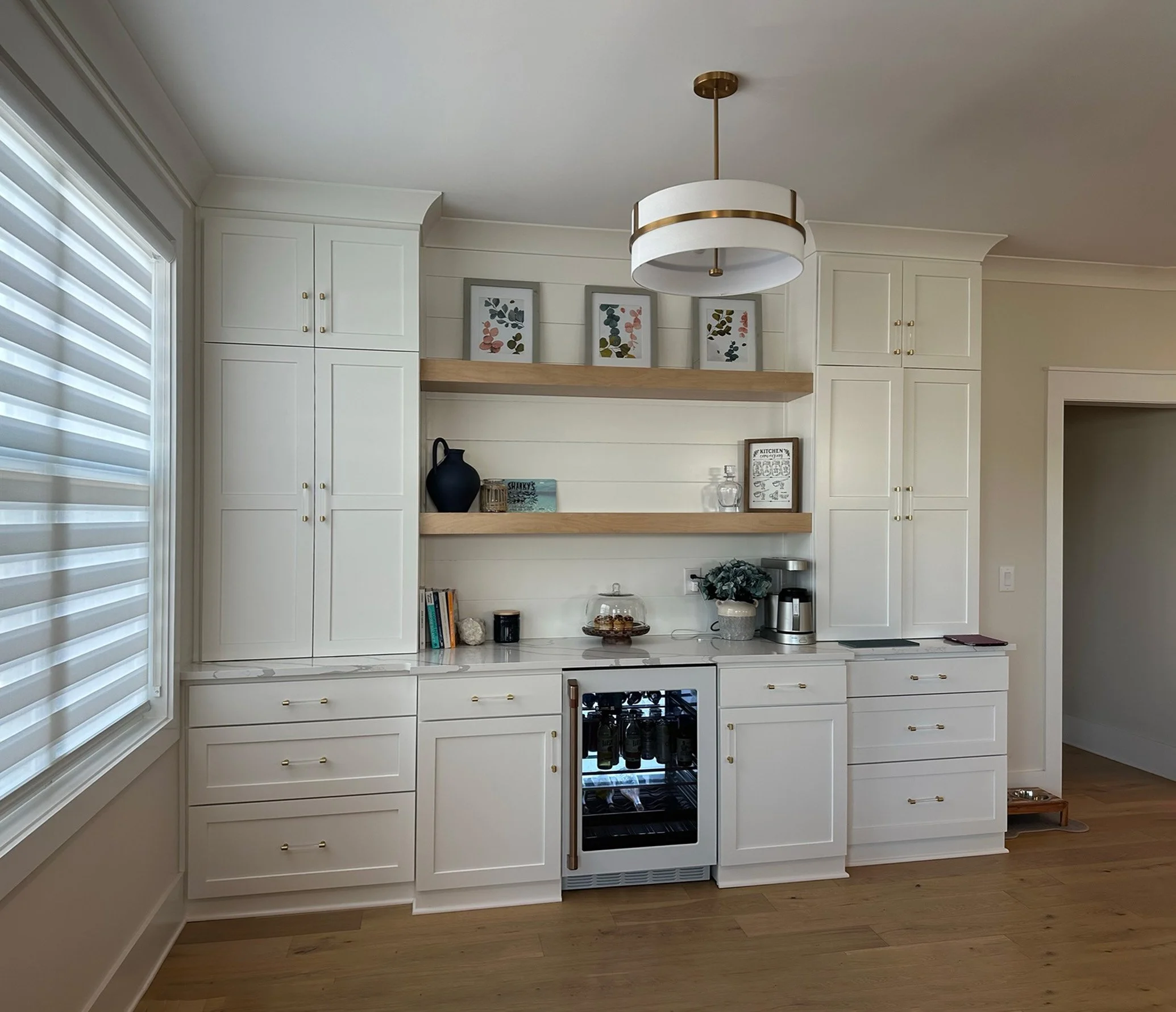 Custom Built-In Bar — Woodmaster Custom Cabinets
