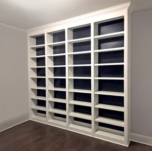 Custom Built-In Bookcases — Woodmaster Custom Cabinets