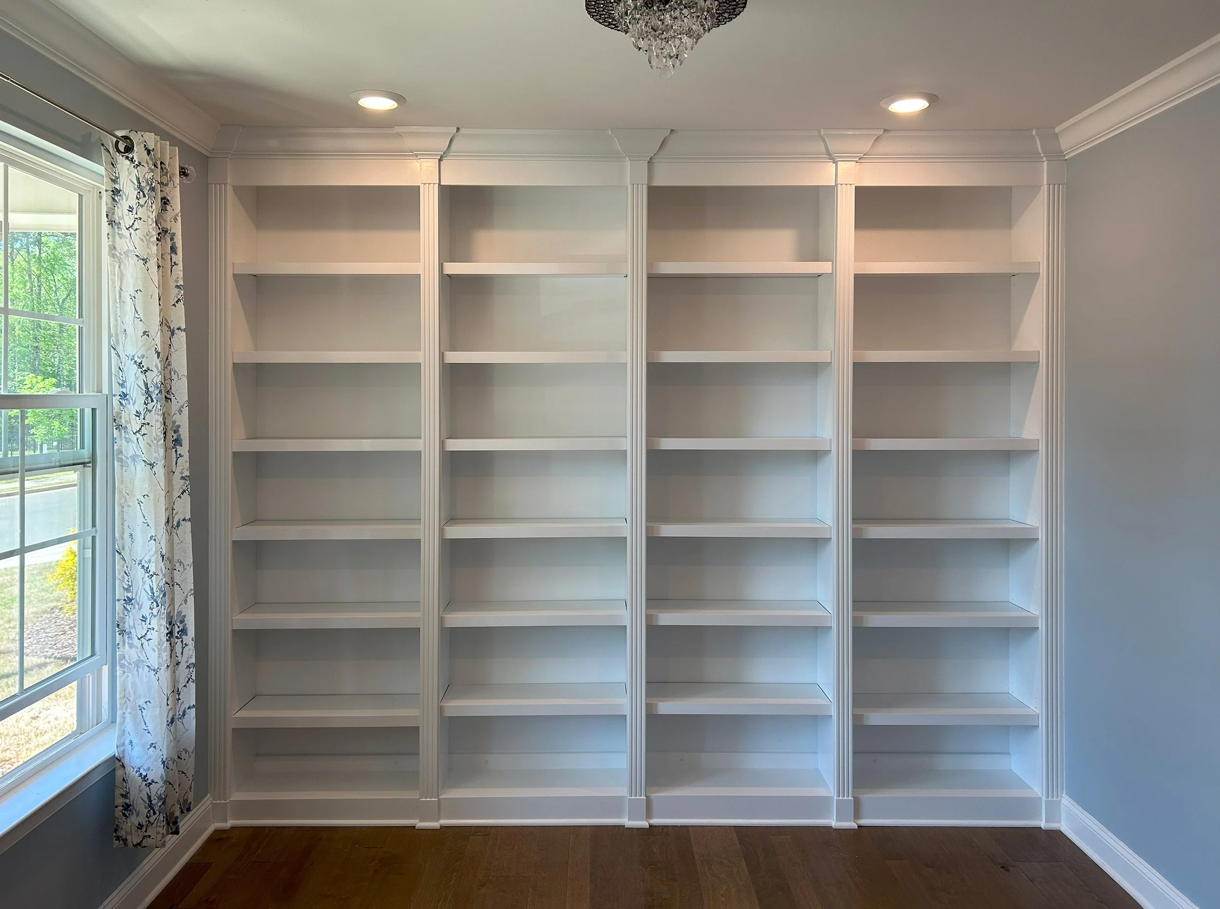 Custom Built-In Bookcases — Woodmaster Custom Cabinets