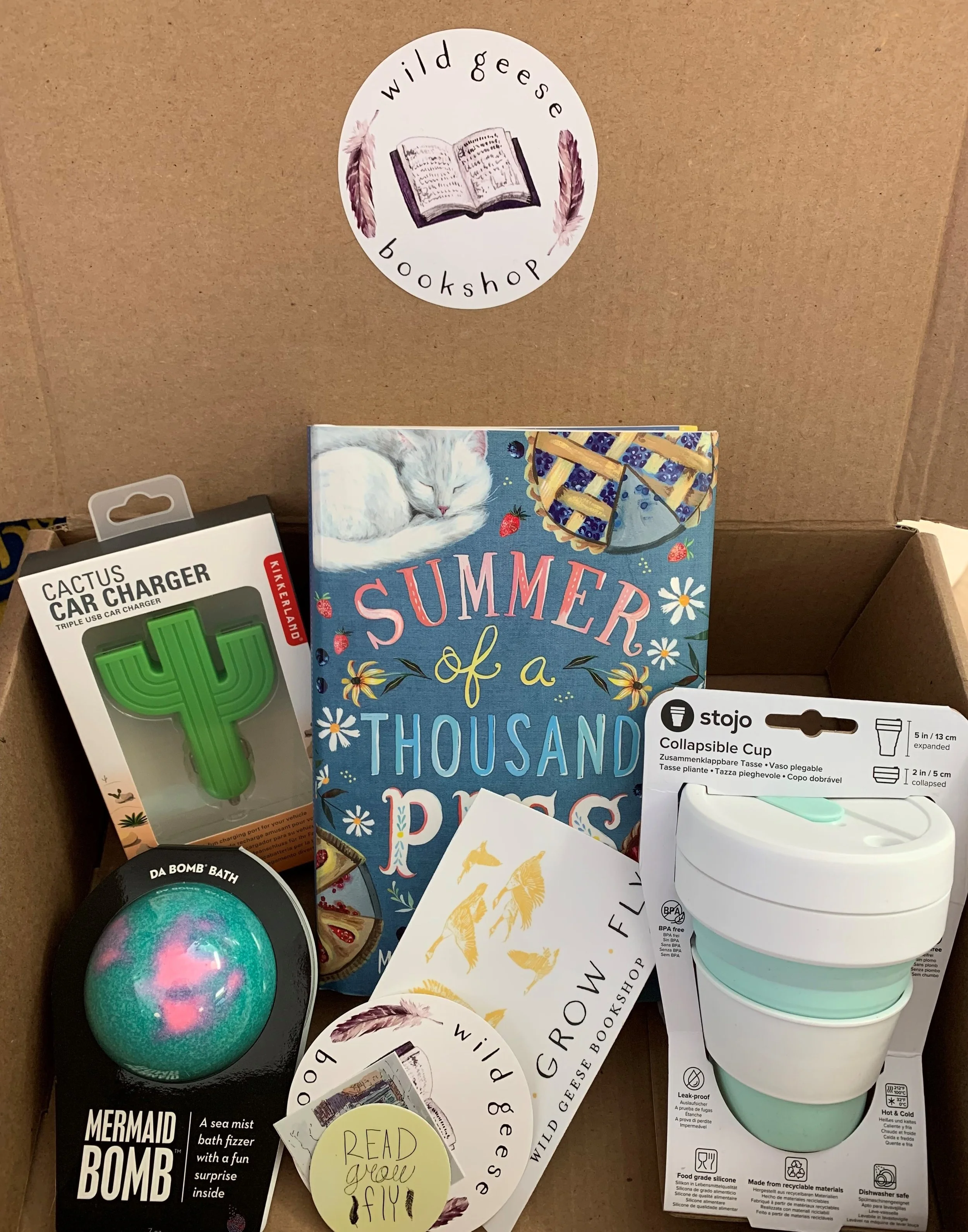 Merch & Gift Boxes — Wild Geese Bookshop