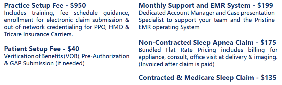 Full Service Medical Billing — Dental Sleep Medicine Billing