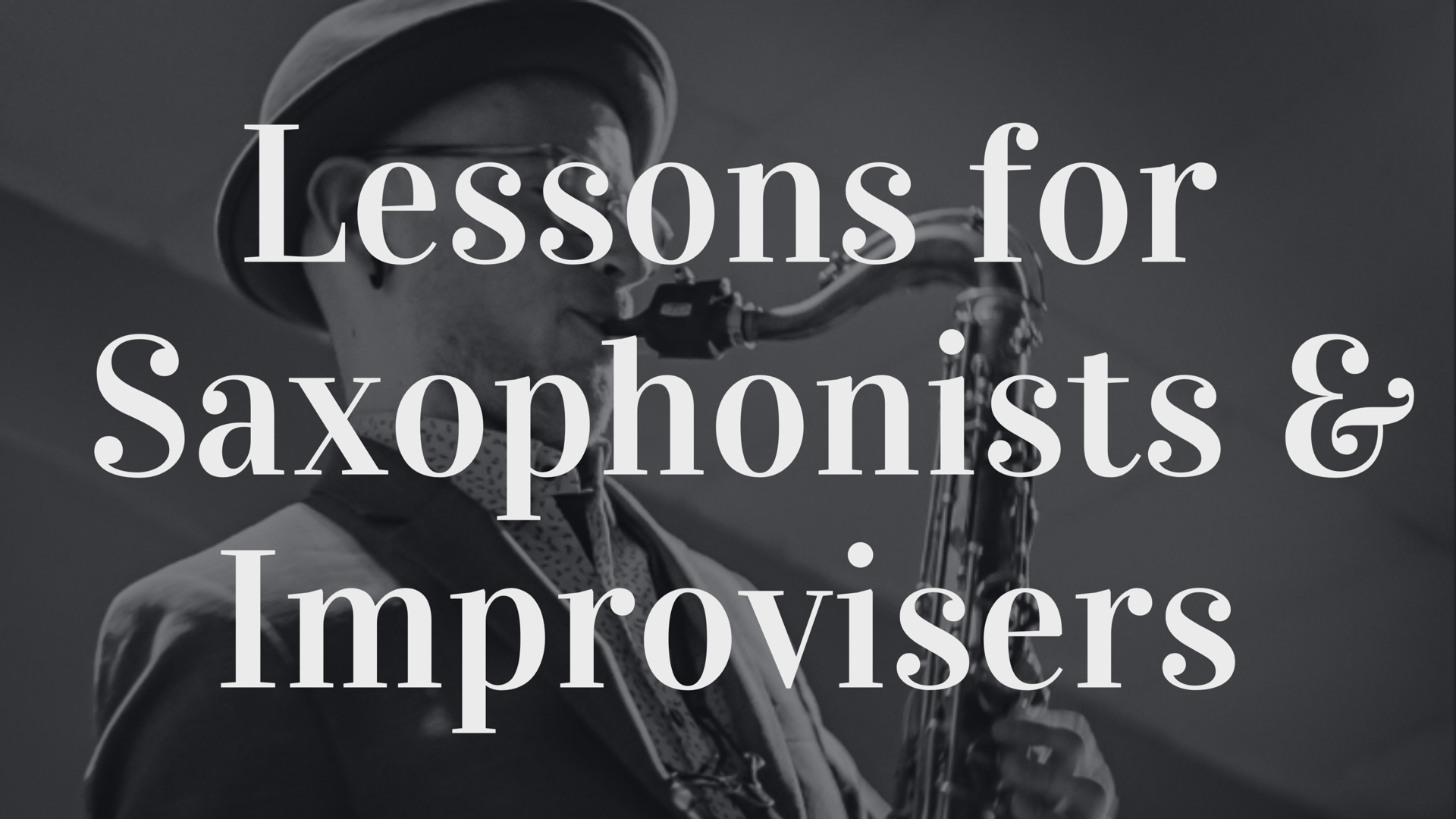 Derrick Michaels-Baltimore Saxophone Lessons