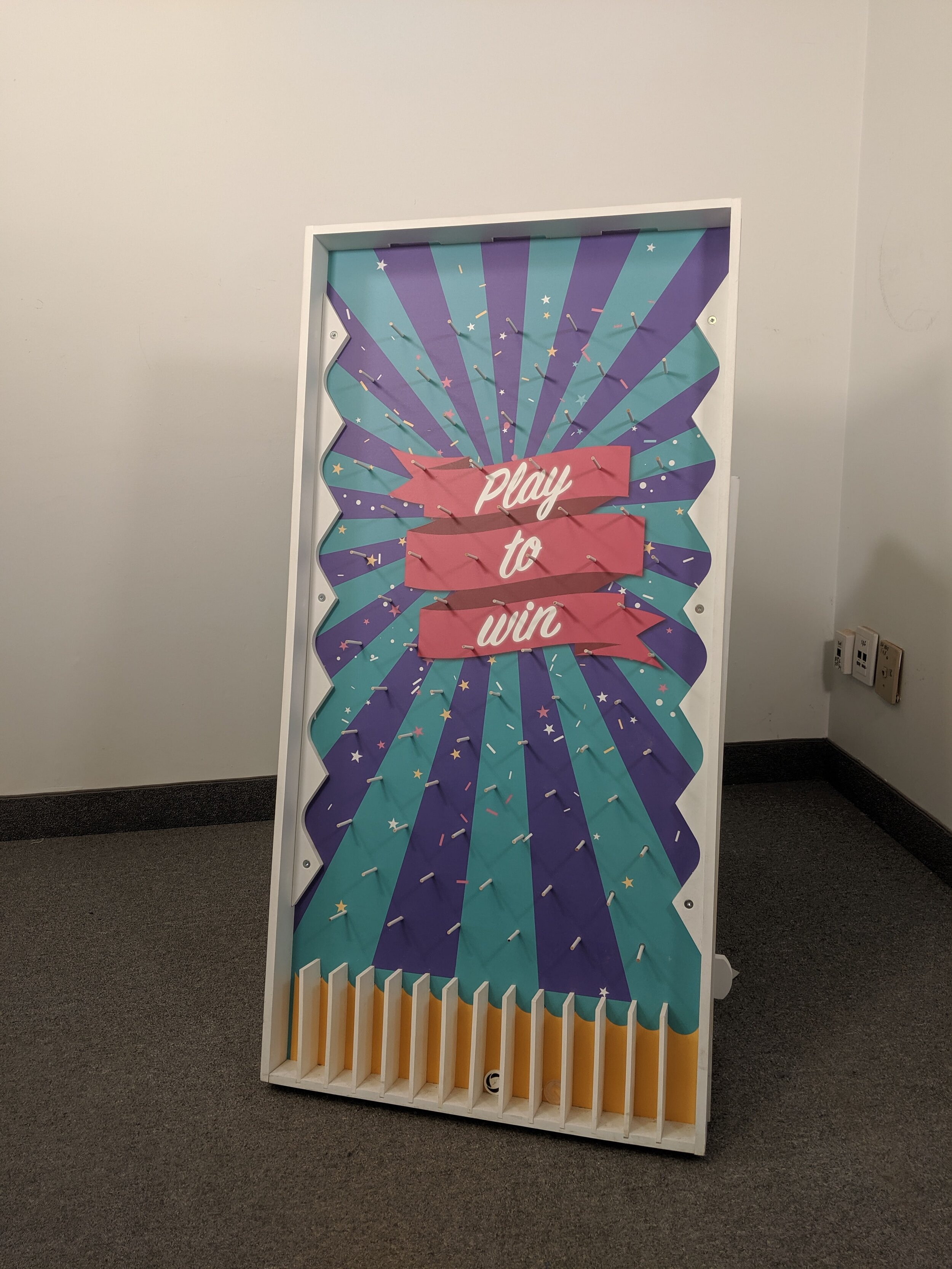 Custom Plinko Board | Custom Large Plinko Game for Tradeshow | POP49