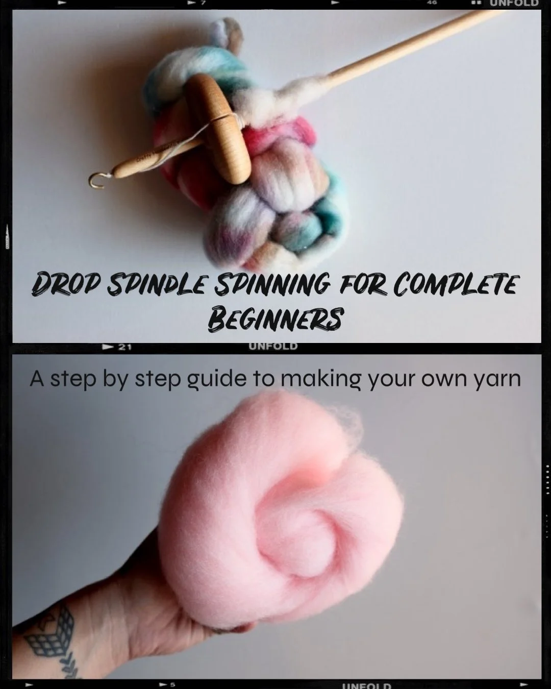 Drop Spindle Spinning for Complete Beginners: A Step-by-Step Guide to Making Your Own Yarn ...