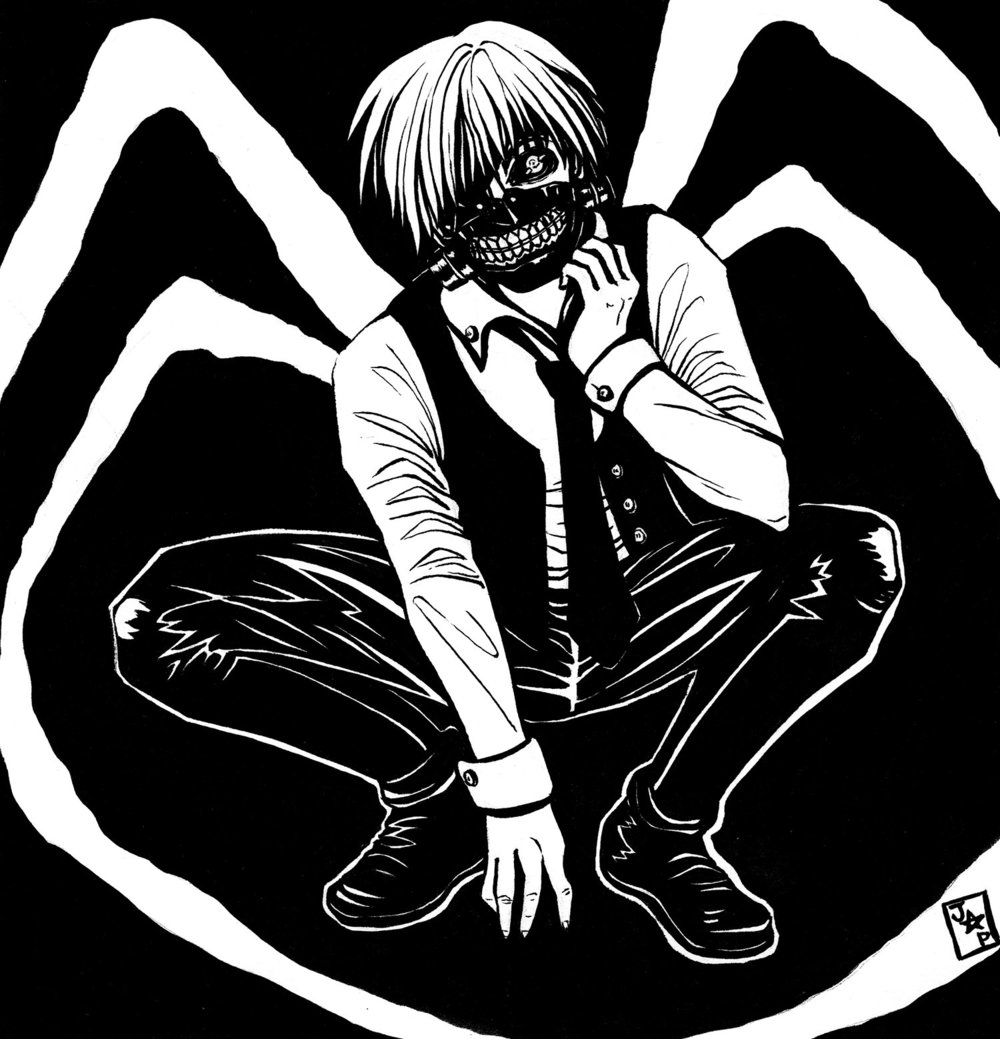 Drawing Kaneki Ken Centipede