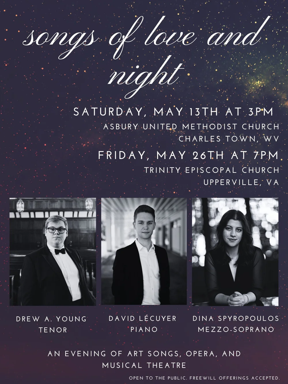 Songs of Love and Night — Trinity Episcopal Church