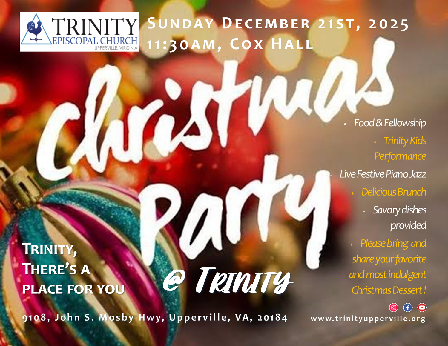 Christmas Party with Trinity — Trinity Episcopal Church