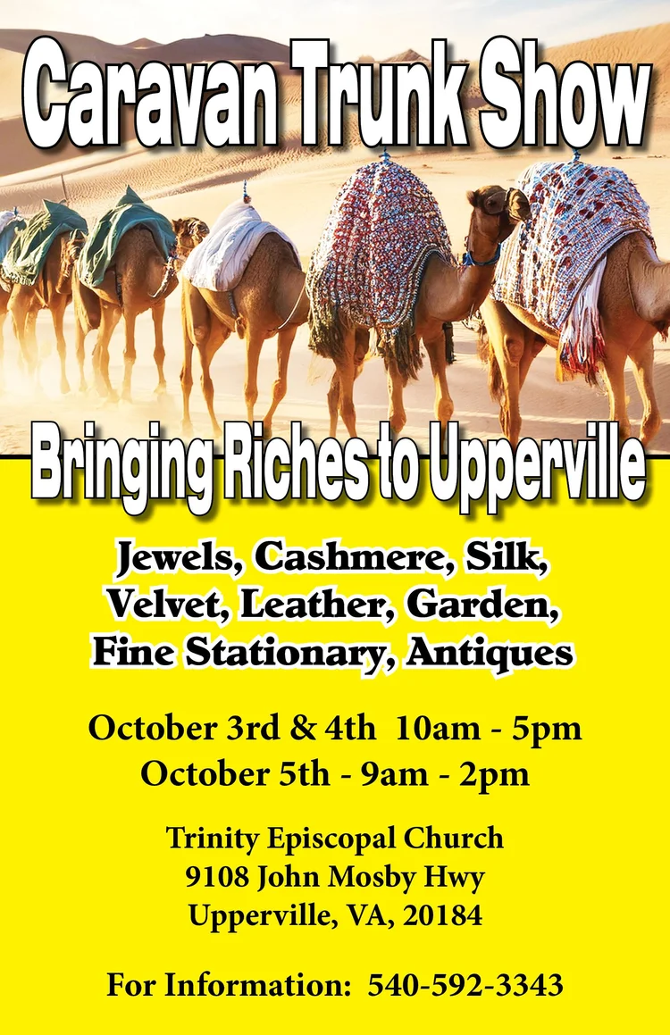 Caravan Trunk Show — Trinity Episcopal Church