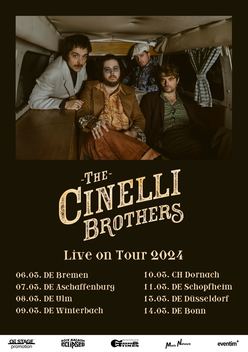 The Cinelli Brothers / Electronic Press Kit