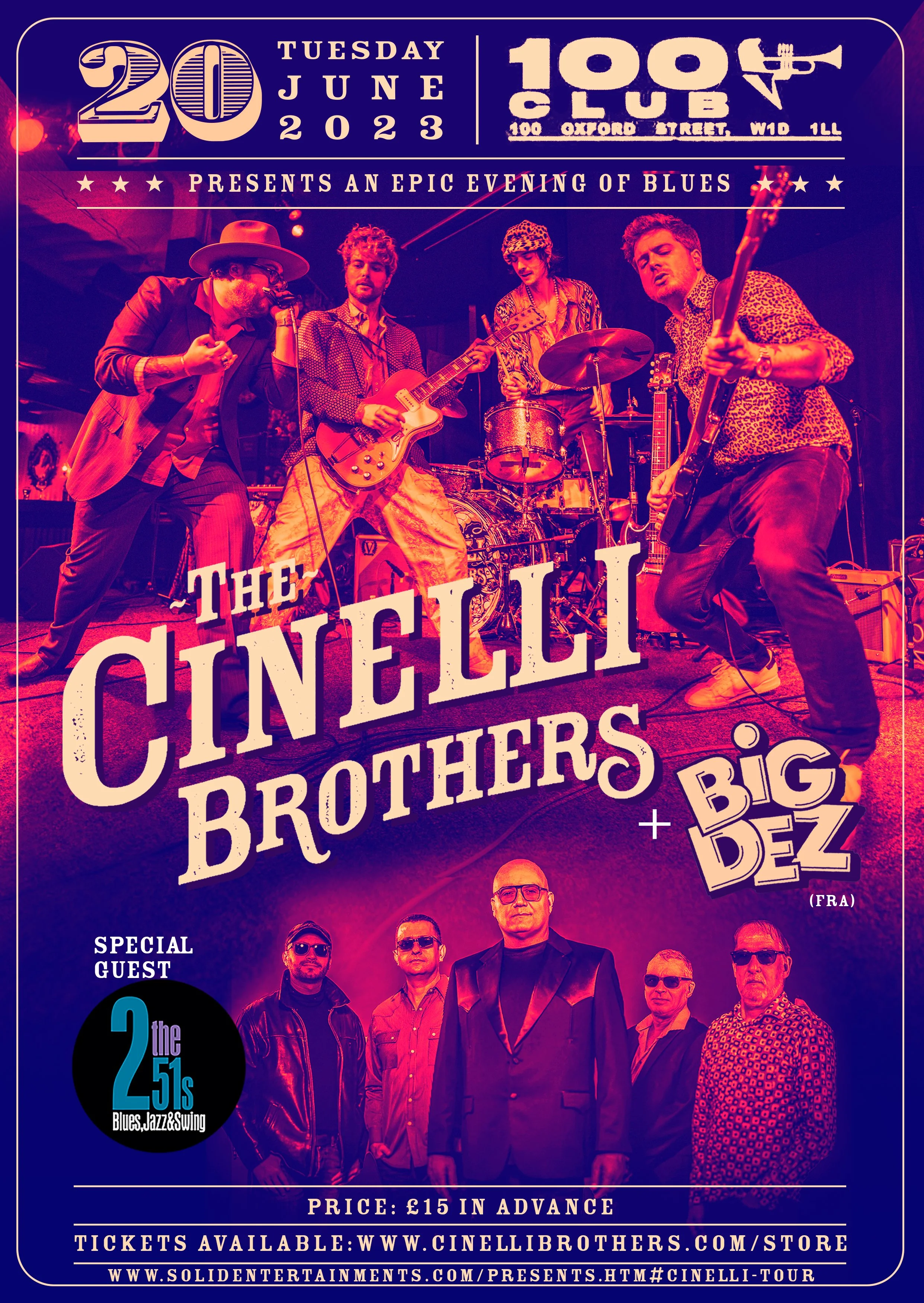 The Cinelli Brothers / Electronic Press Kit