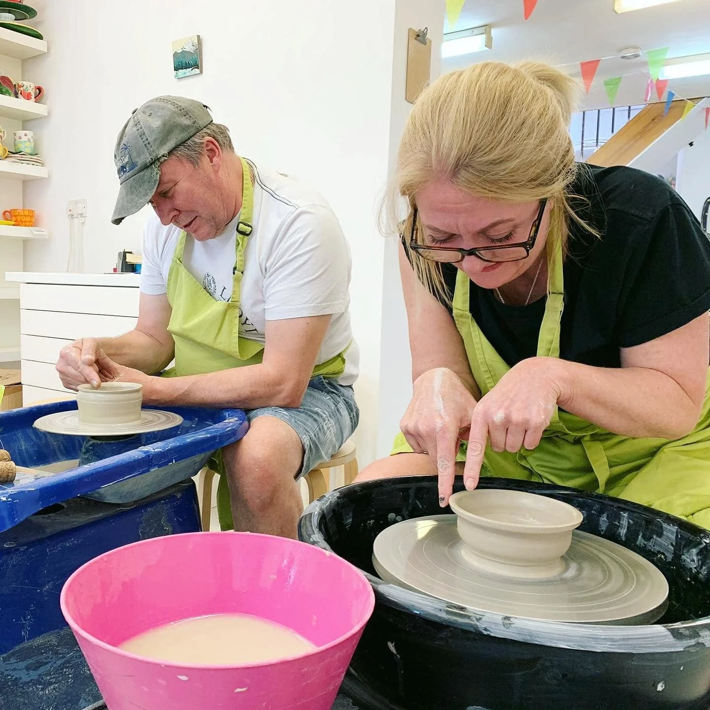 Taster Throwing — The Painting Pottery Cafe