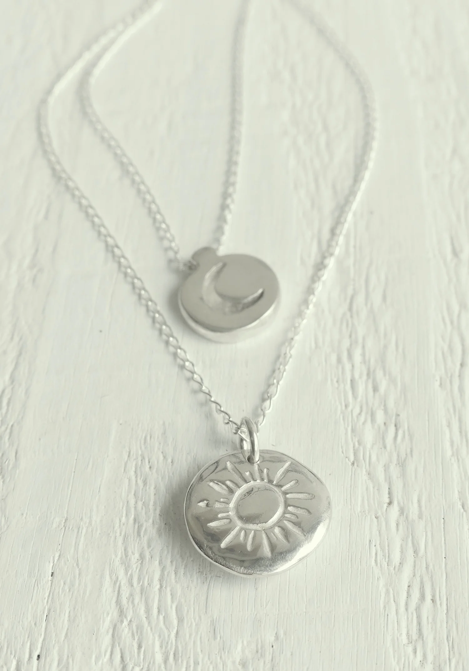Sun and Moon Silver Set — Two In The Sun