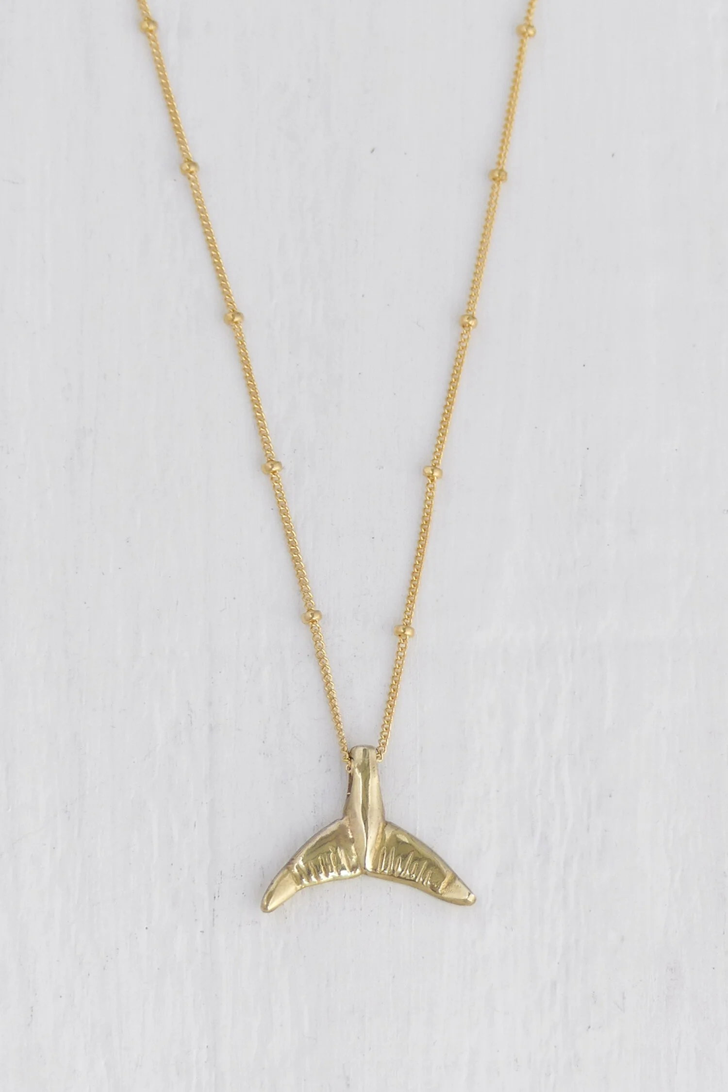 Gold Wave Pendant — Two In The Sun