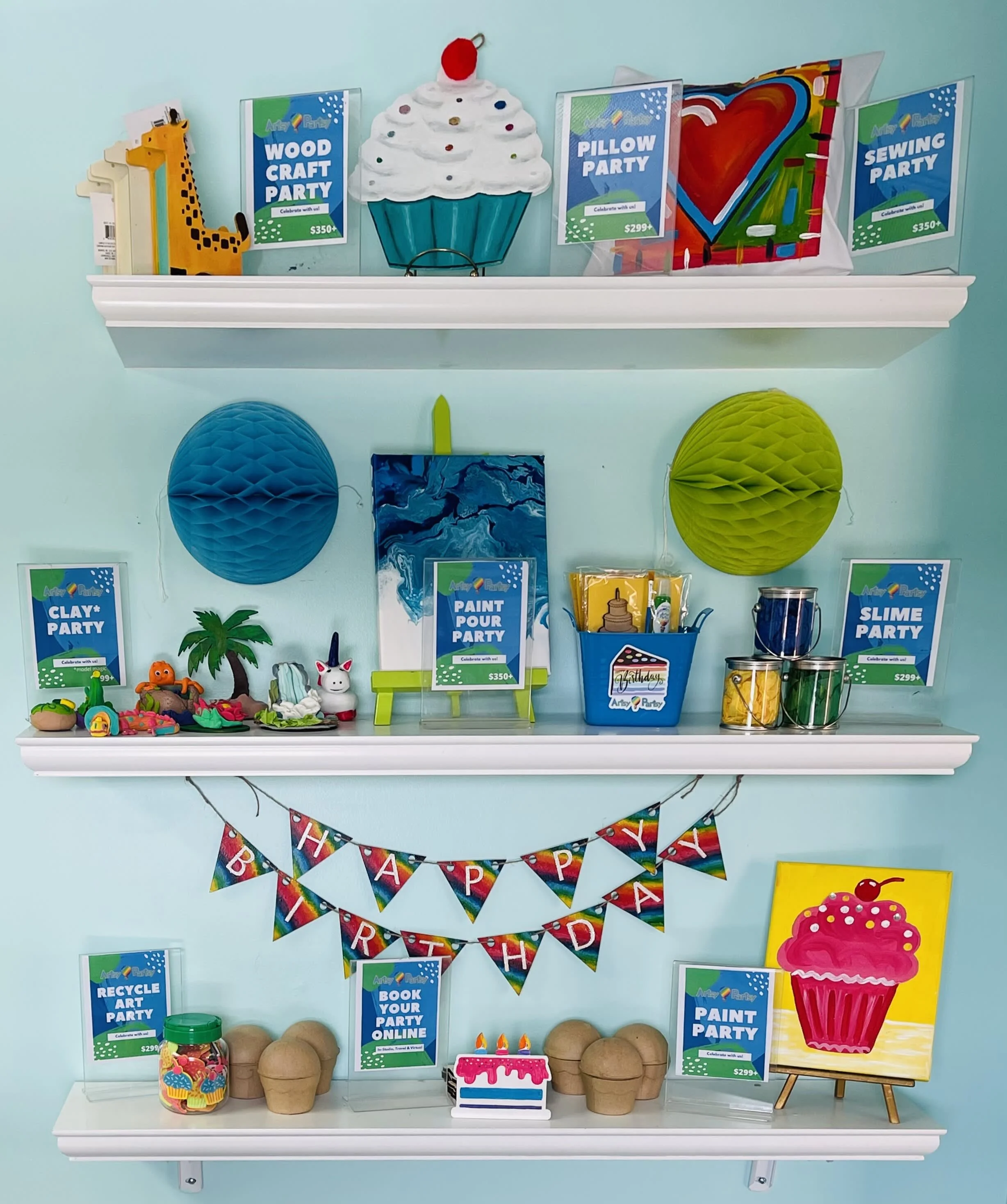 Art Parties for Kids and Adults | Anne Arundel Co — Artsy Partsy