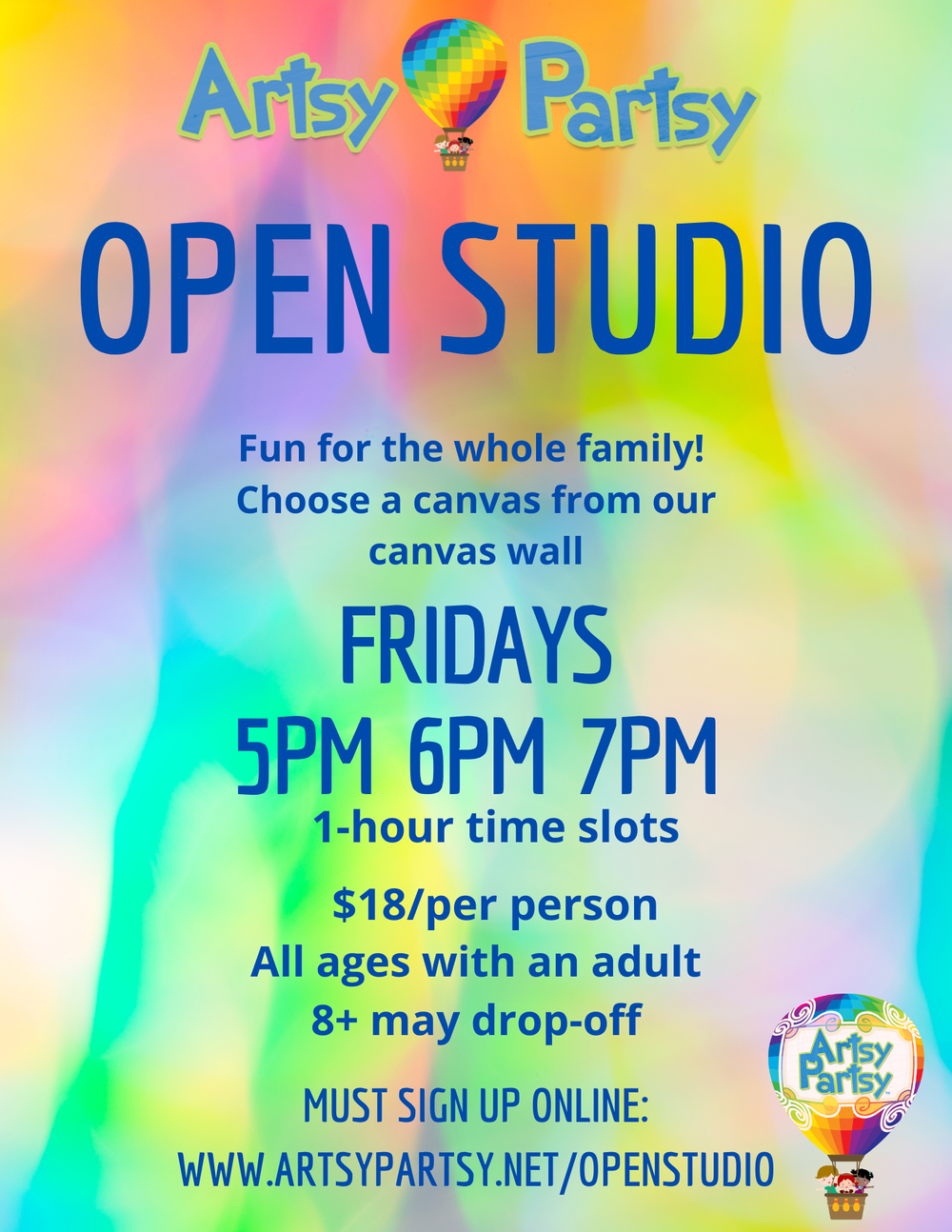 Open Studio — Artsy Partsy