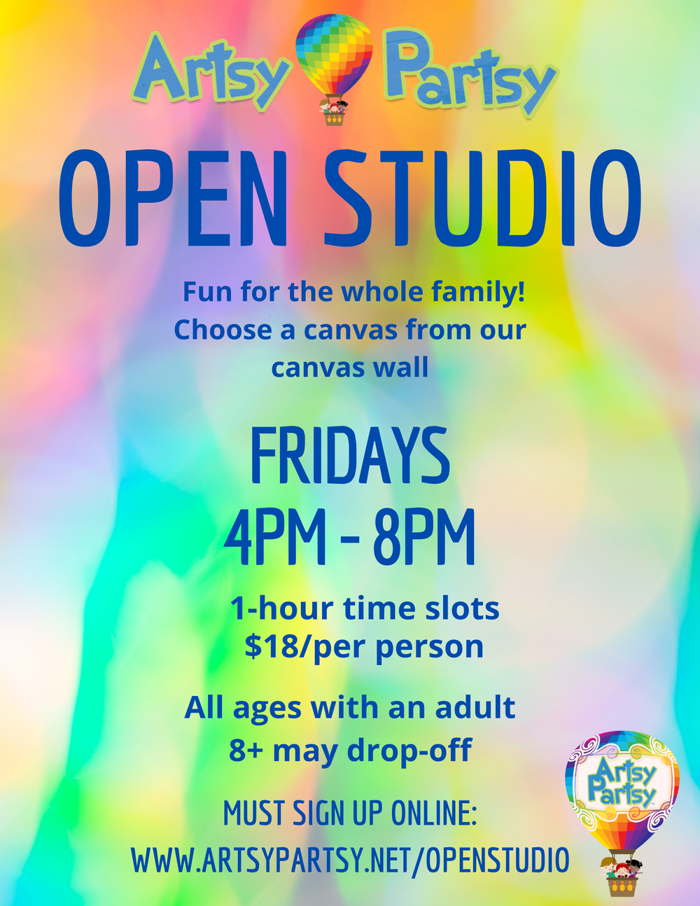 Open Studio — Artsy Partsy