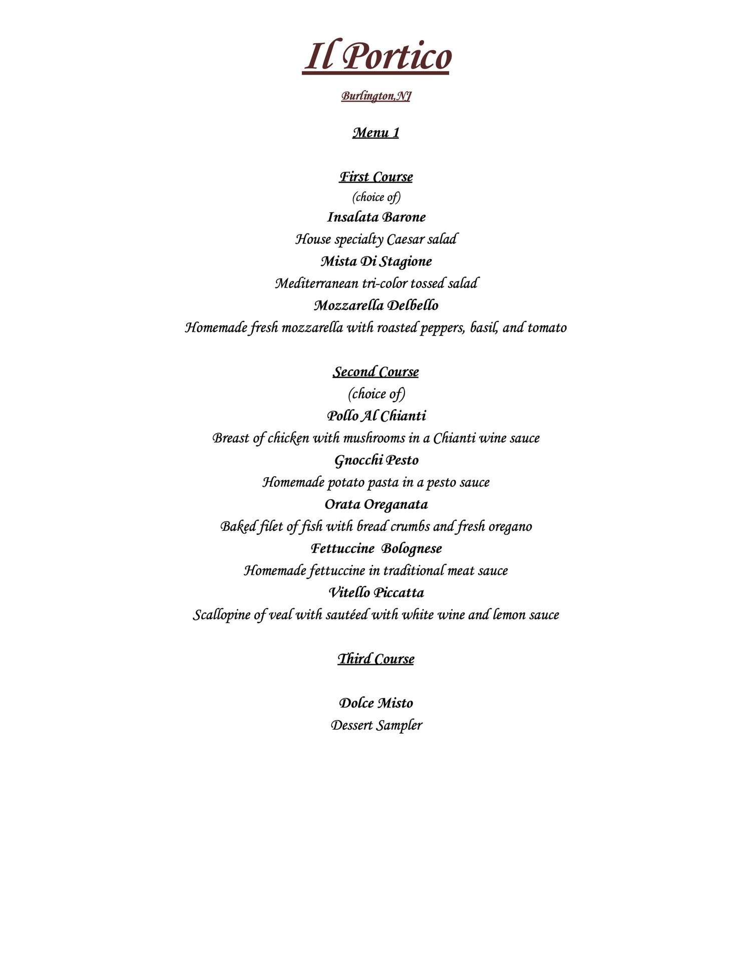 Il Portico Restaurant