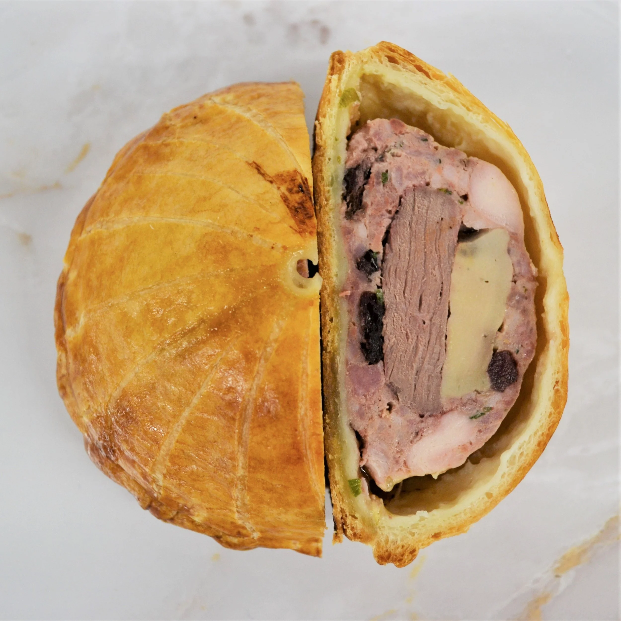 Pork & Duck Pithivier with Foie Gras & Cranberries — Dufour Gourmet