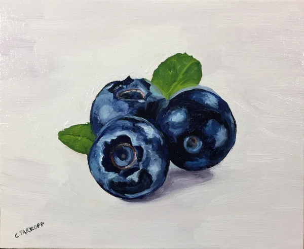 Blueberry Painting