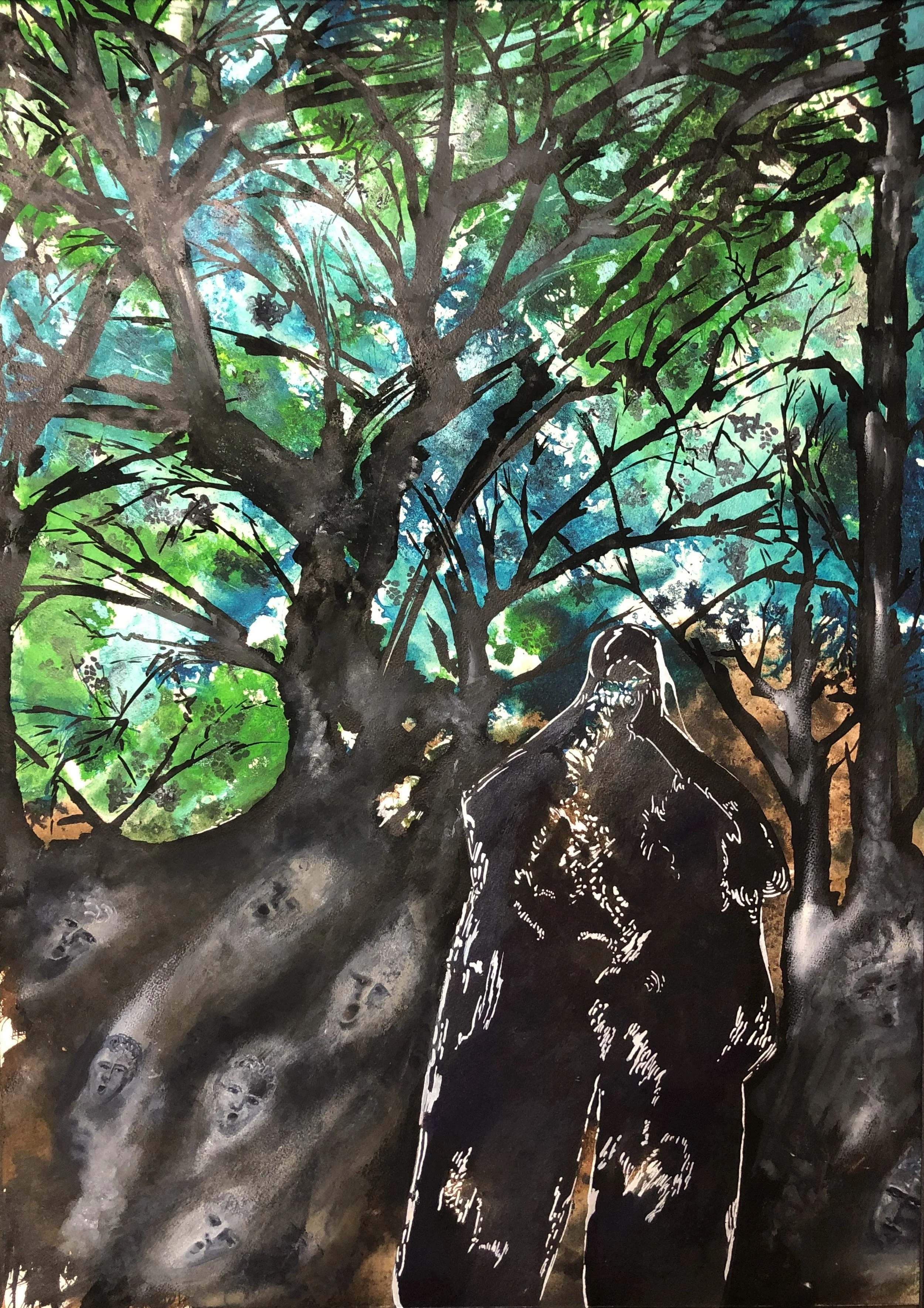 Self Being Devoured by Shadow — Baton Rouge Gallery | Since 1966