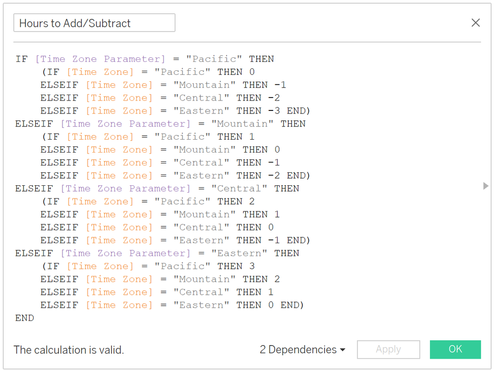 Viewing Data in a Time Zone of Your Choosing (In Tableau) — OneNumber