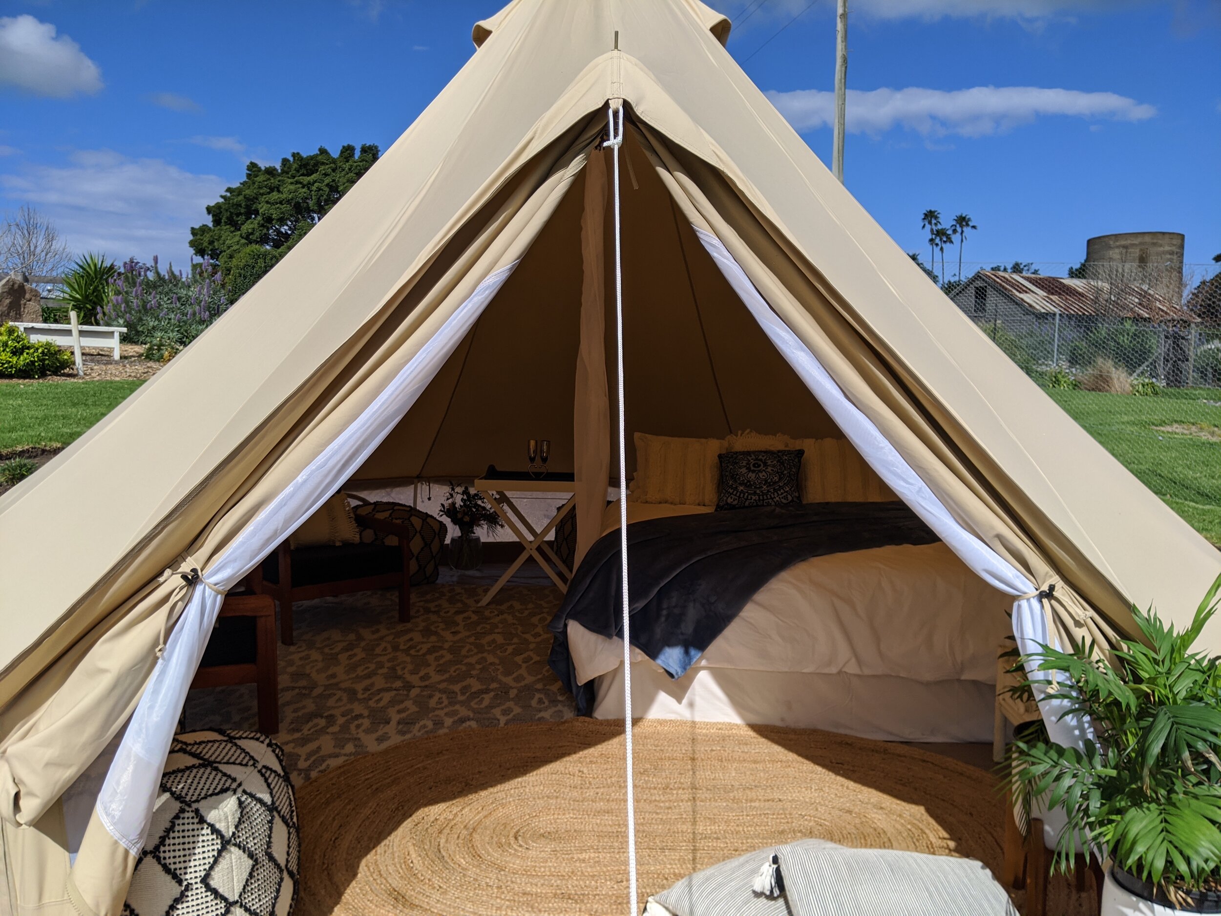 The Tent House - Minga — Mountain View Farm Tilba Tilba Accommodation