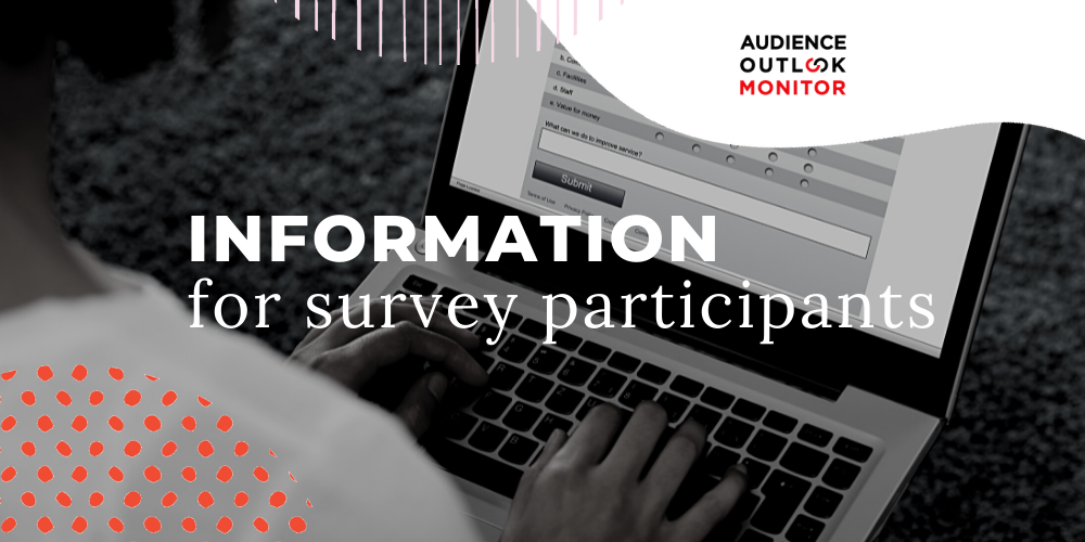 Information for survey participants — Patternmakers