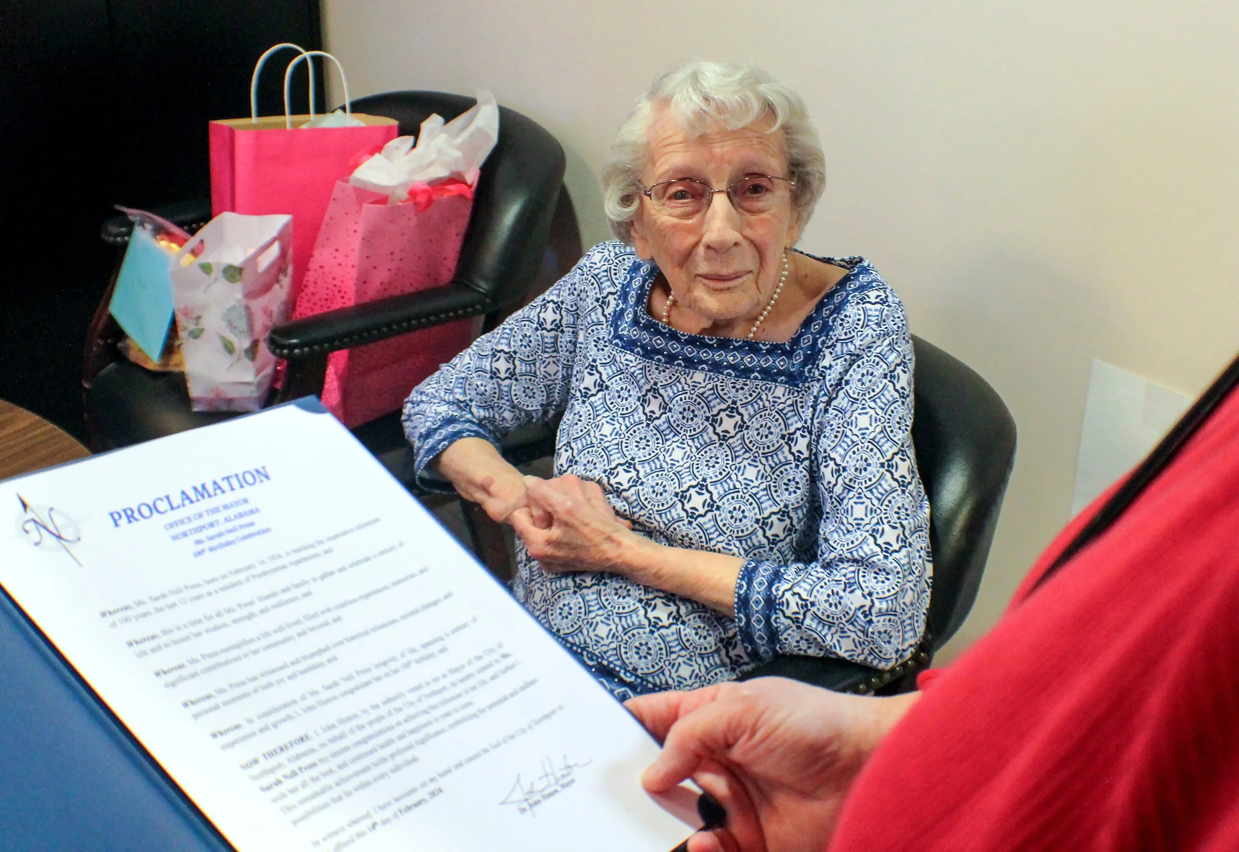 Celebrating Nell's 100th Birthday...and Valentine's Day — Area Agency ...