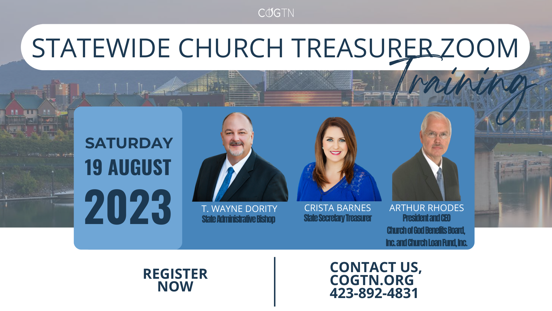 Tennessee Church Treasurer Training — COGTN