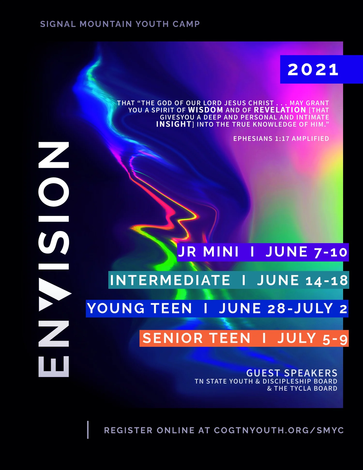 ENVISION 2021 (Signal Mountain State Youth Camp) — COGTN