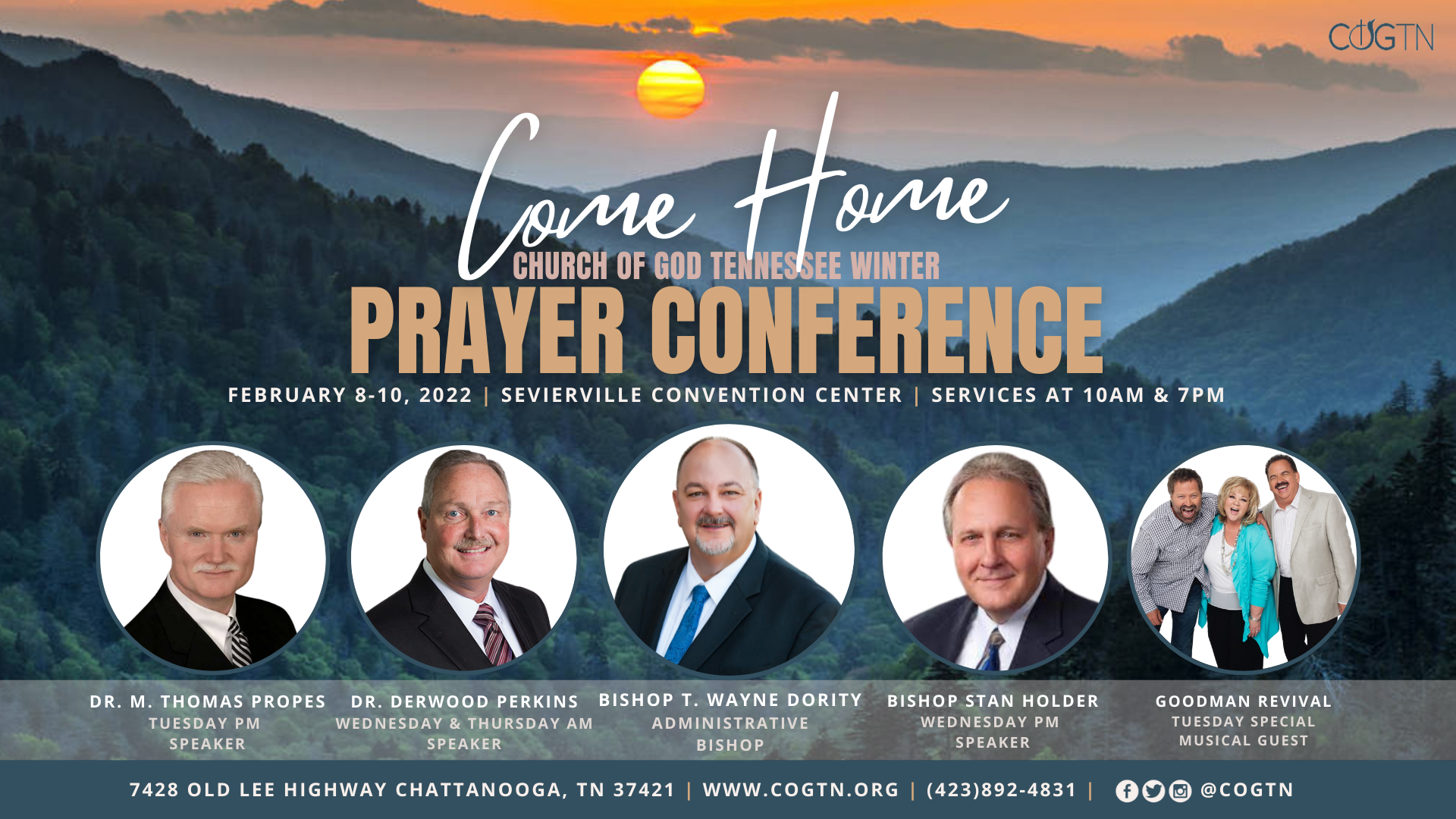 Prayer Conference - Come Home — COGTN