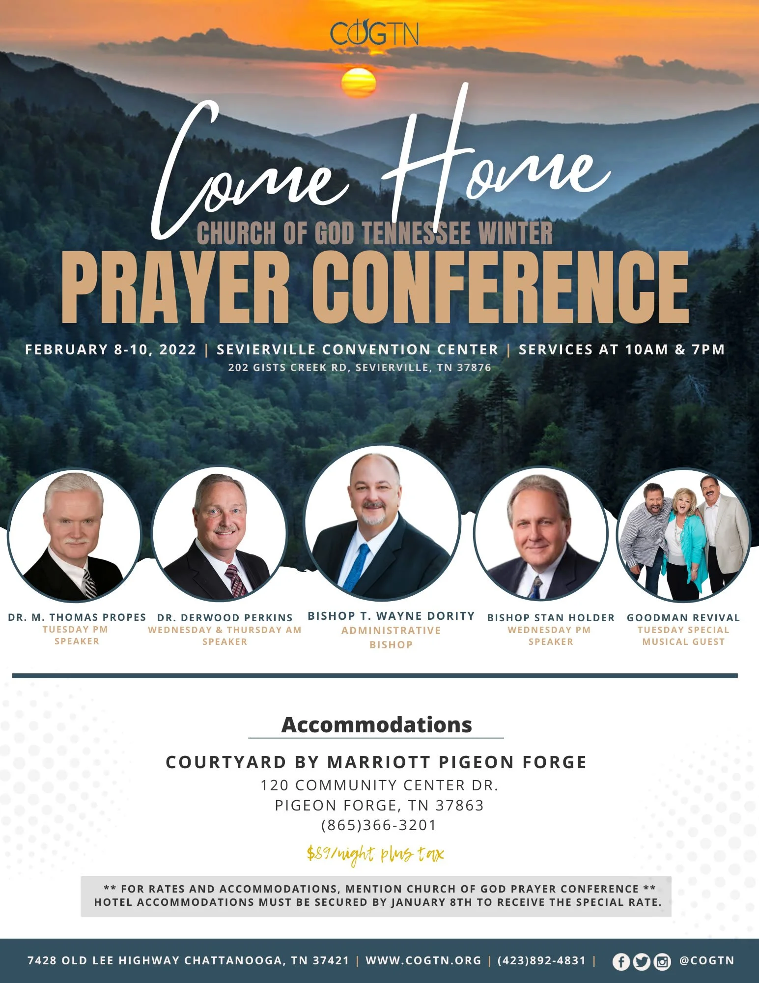 Prayer Conference - Come Home — COGTN