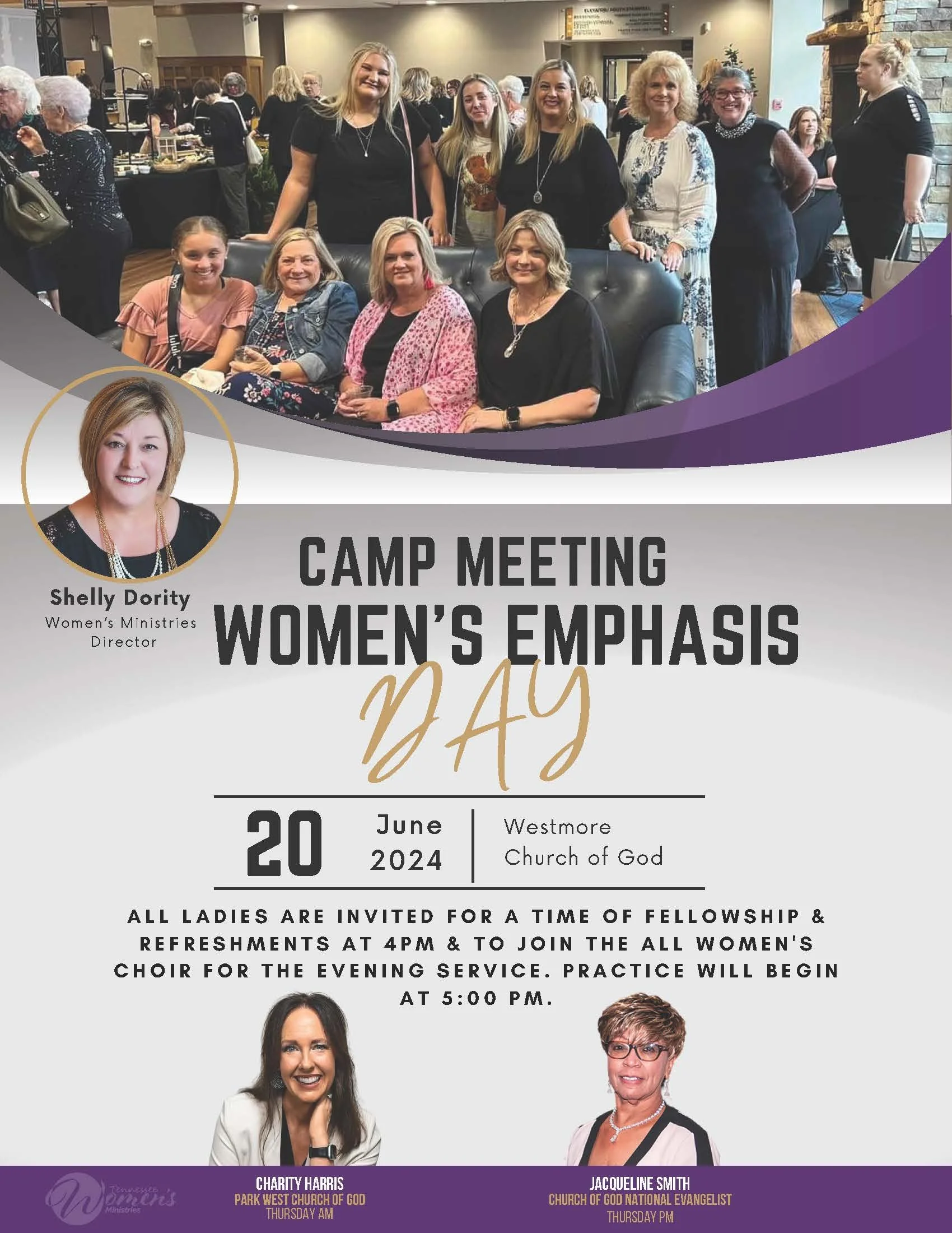 Camp Meeting - Women's Emphasis Day — COGTN