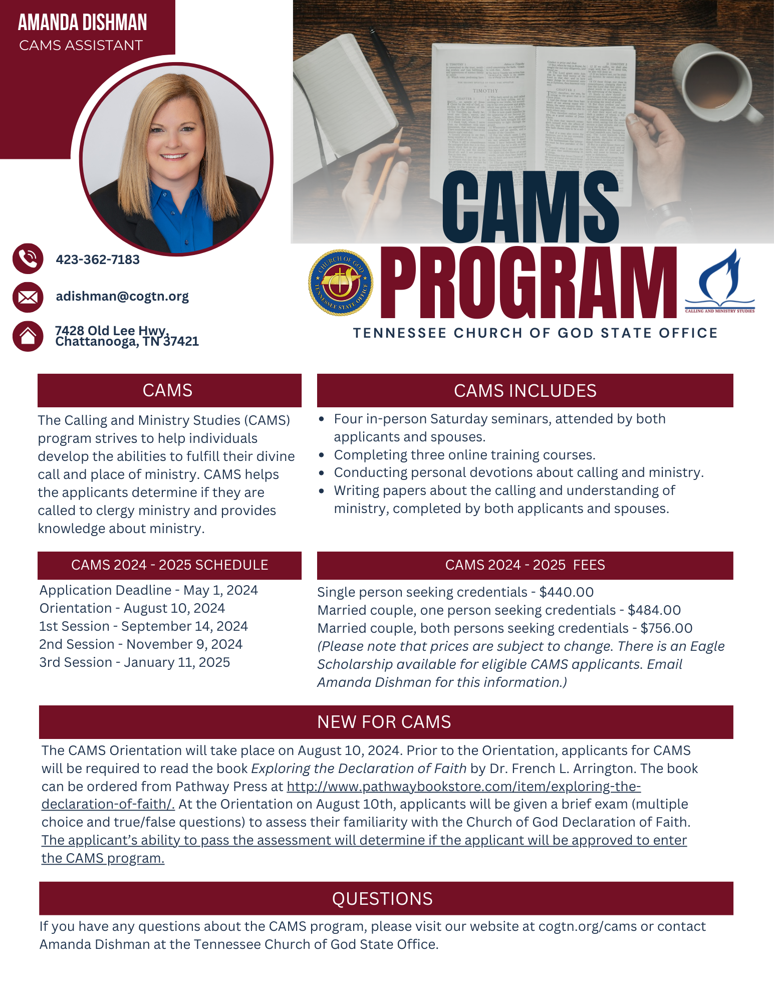 CAMS — COGTN